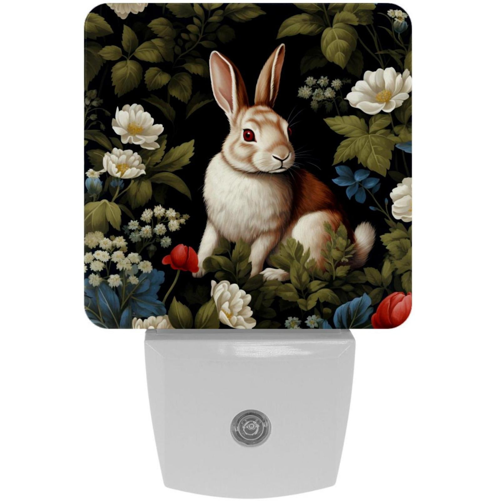Rabbit LED Square Night Lights - Energy Efficient Plug-in Wall Lamp ...
