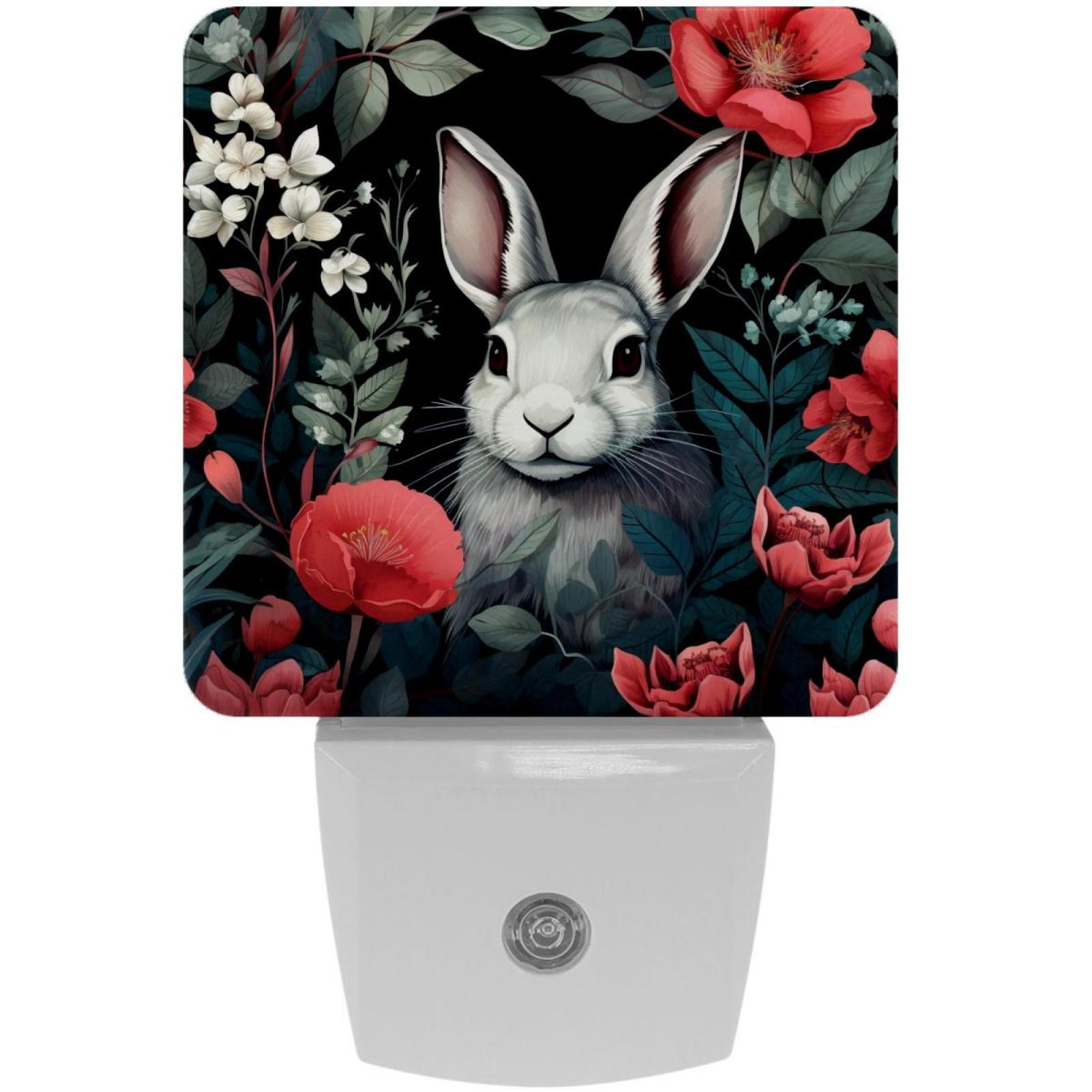 Rabbit LED Square Night Lights - Energy Efficient and Stylish Bedroom ...
