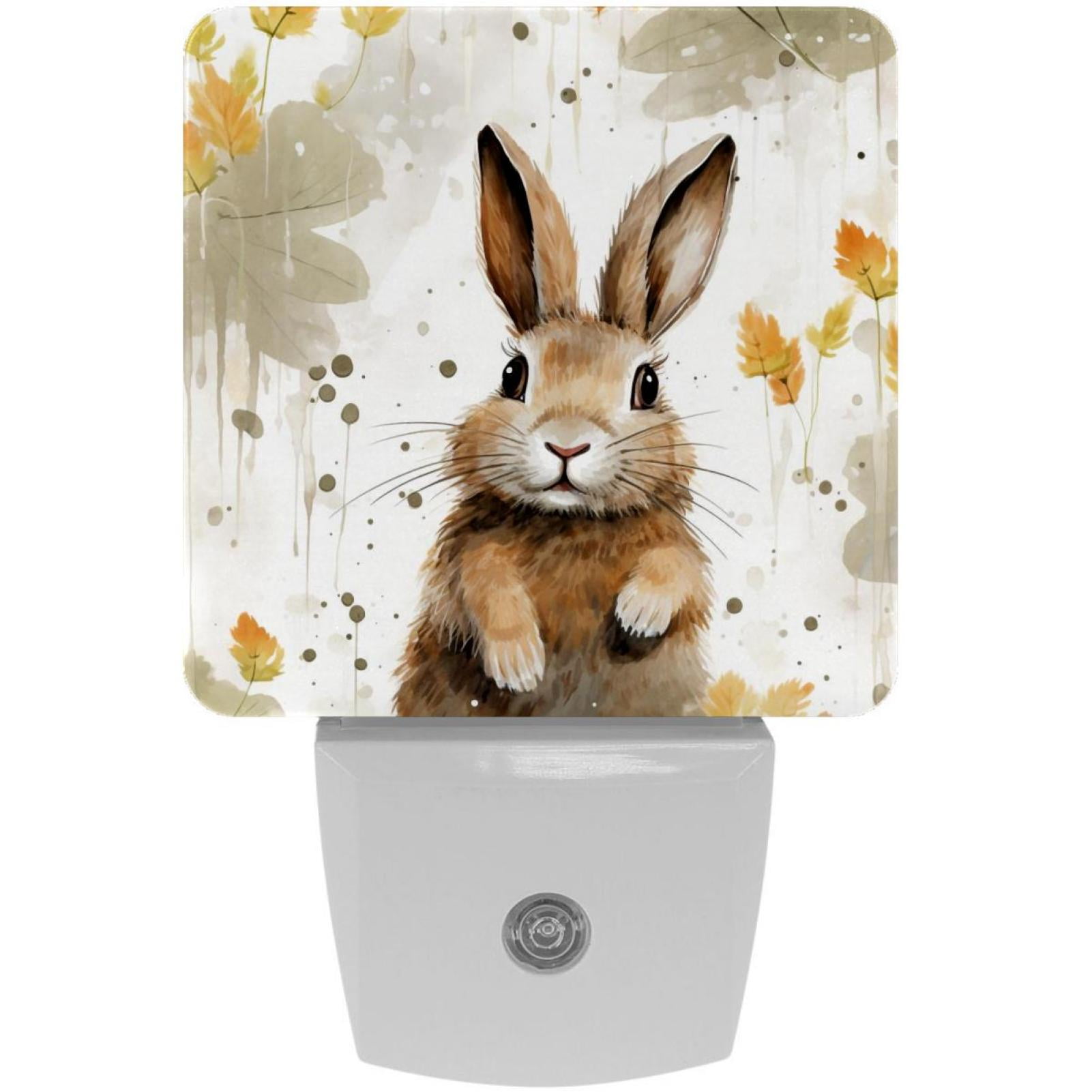 Rabbit LED Square Night Lights - Energy Efficient and Stylish Bedroom ...
