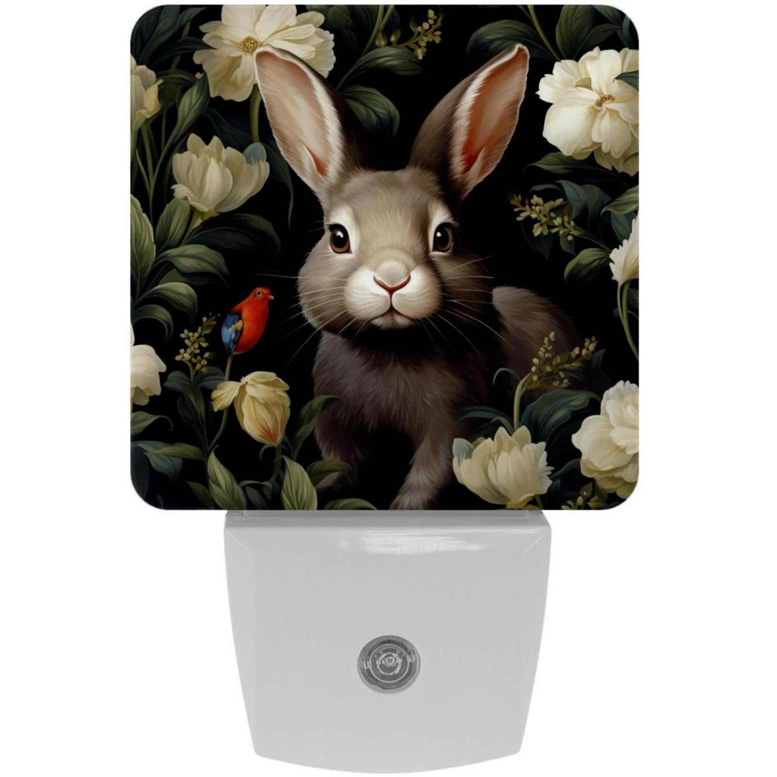 Rabbit LED Square Night Lights - Energy Efficient and Stylish Decor for ...
