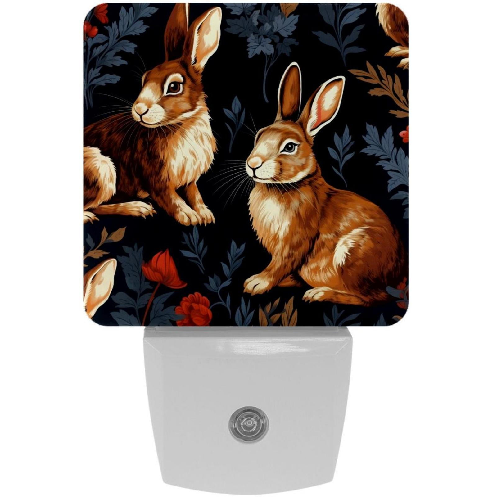 Rabbit LED Square Night Lights: Energy-Efficient and Stylish ...