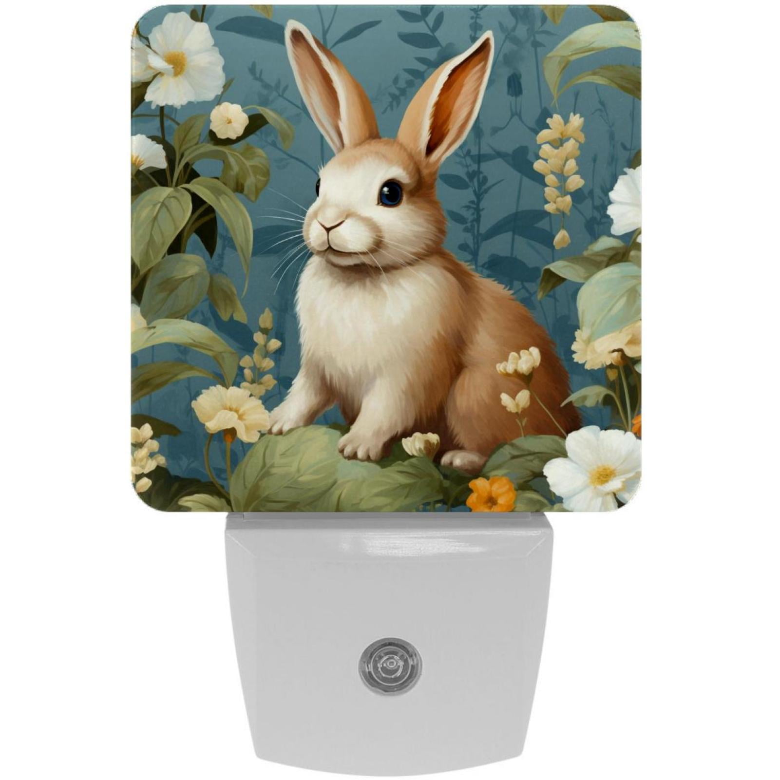 Rabbit LED Square Night Lights: Energy-Efficient and Stylish ...