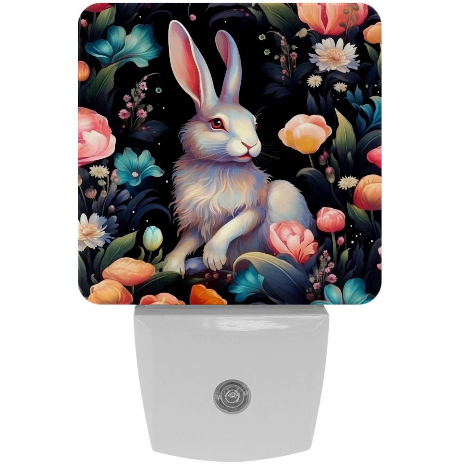 Rabbit LED Square Night Lights - Stylish and Energy-Efficient Lighting ...
