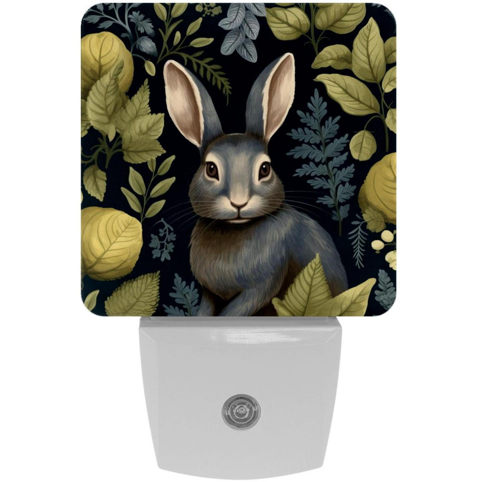 Rabbit LED Square Night Lights - Stylish and Energy-Efficient Room ...