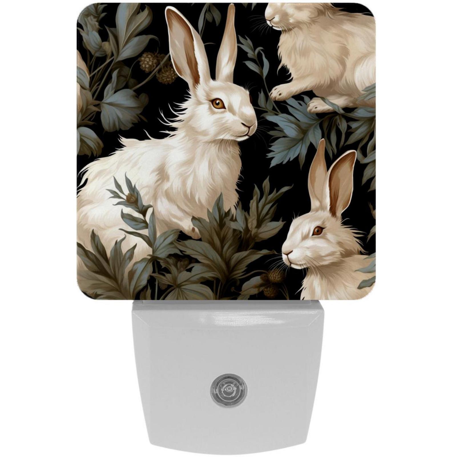 Rabbit LED Square Night Lights for a Bright and Stylish Ambiance ...