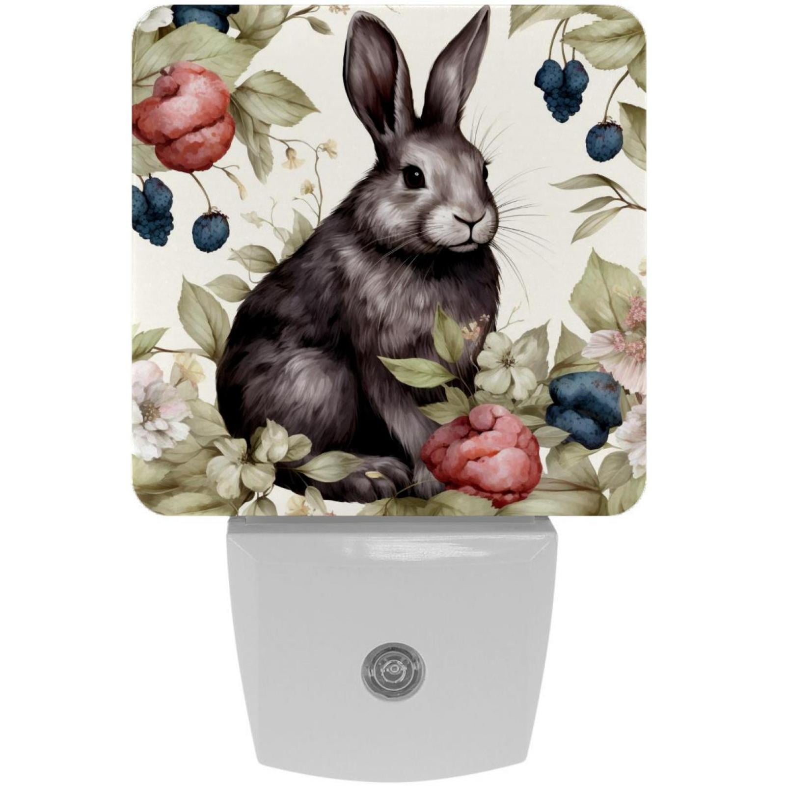 Rabbit LED Square Night Lights for a Bright and Stylish Ambiance ...