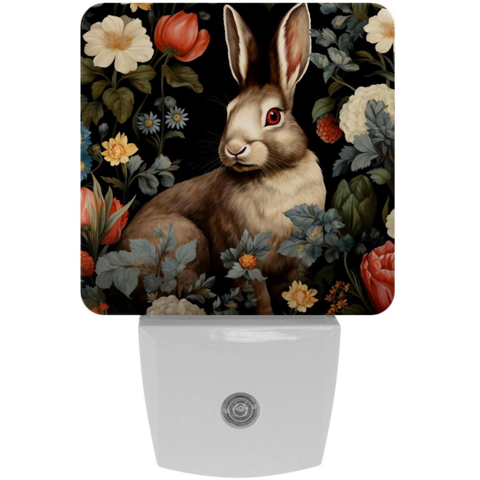Rabbit LED Square Night Lights with Motion Sensor - Modern and Energy ...