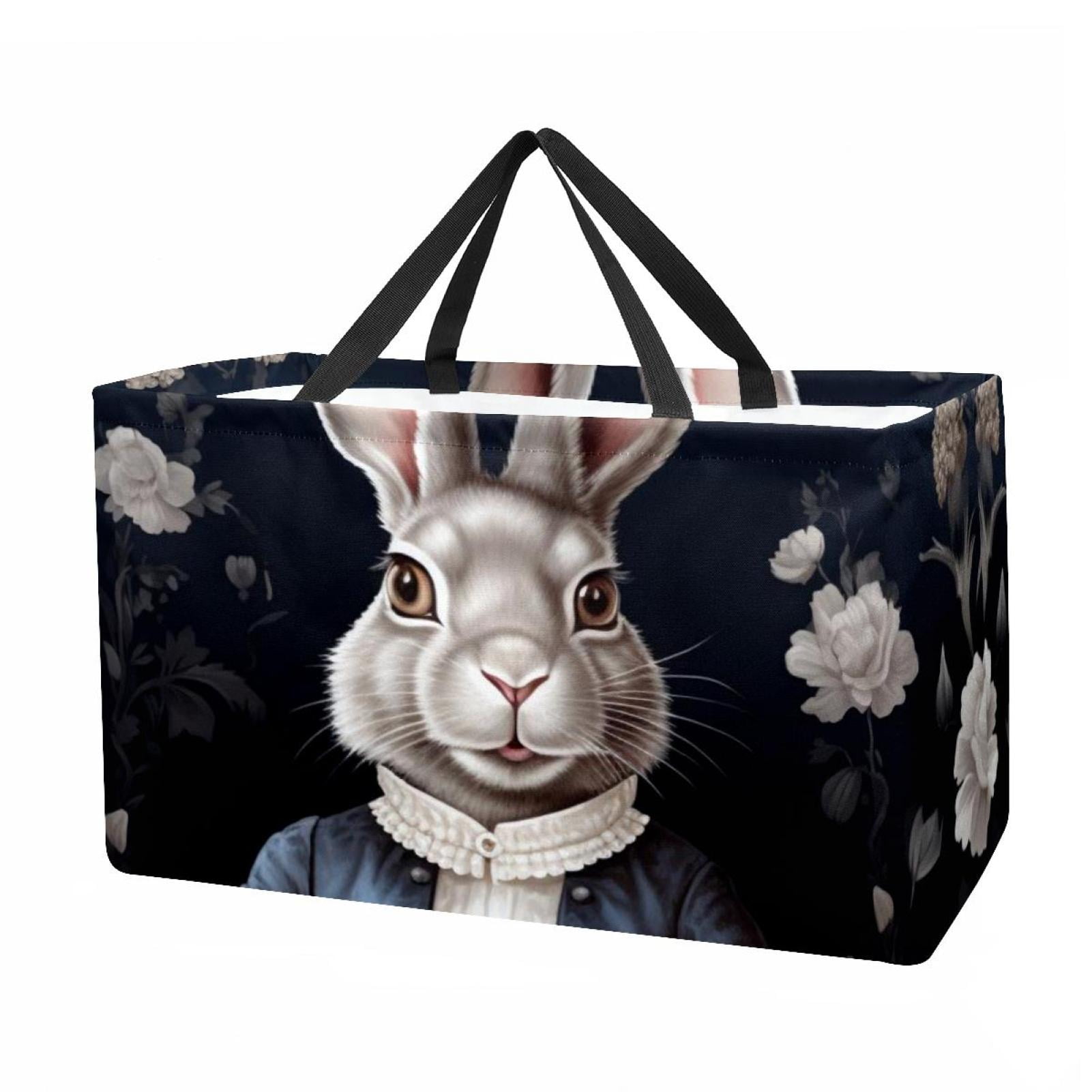 Rabbit Large Capacity Reusable Foldable Oxford Cloth Storage Bin ...