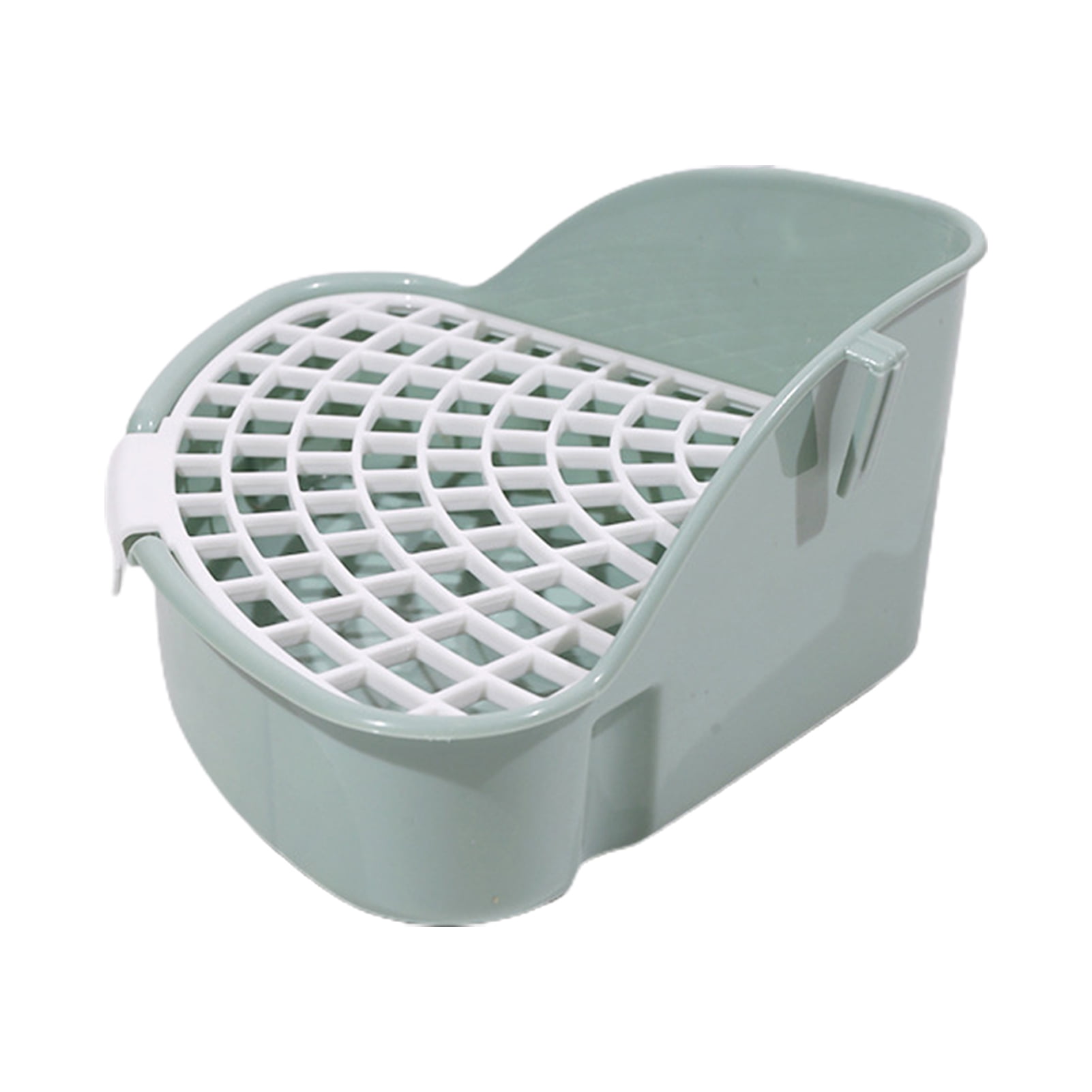 Rabbit Litter Box Bunny Toilet Triangle Potty Trainer Corner Large ...