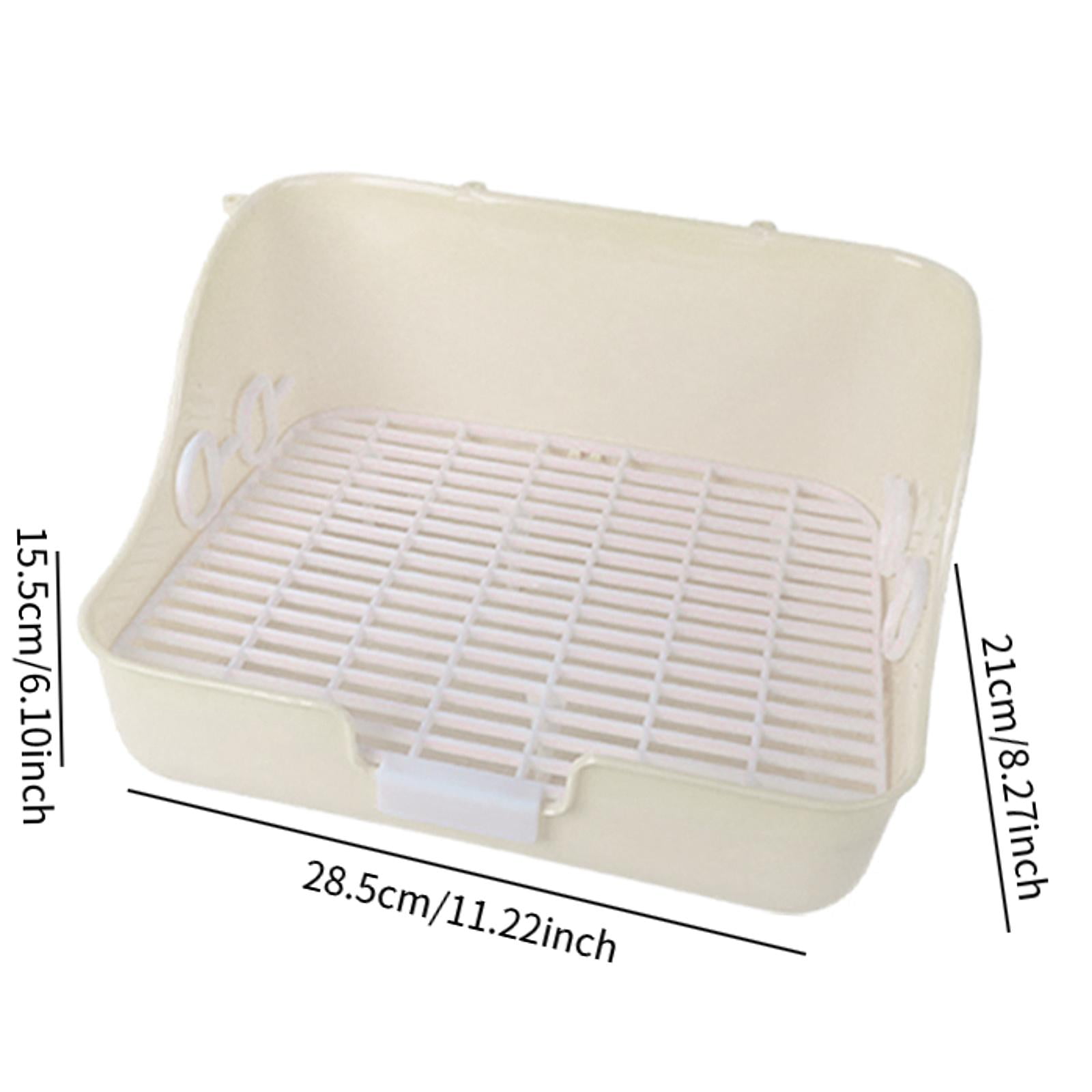 Rabbit Litter Box Pet Toilet Pet Litter Pan Bunny Litter Box Small ...