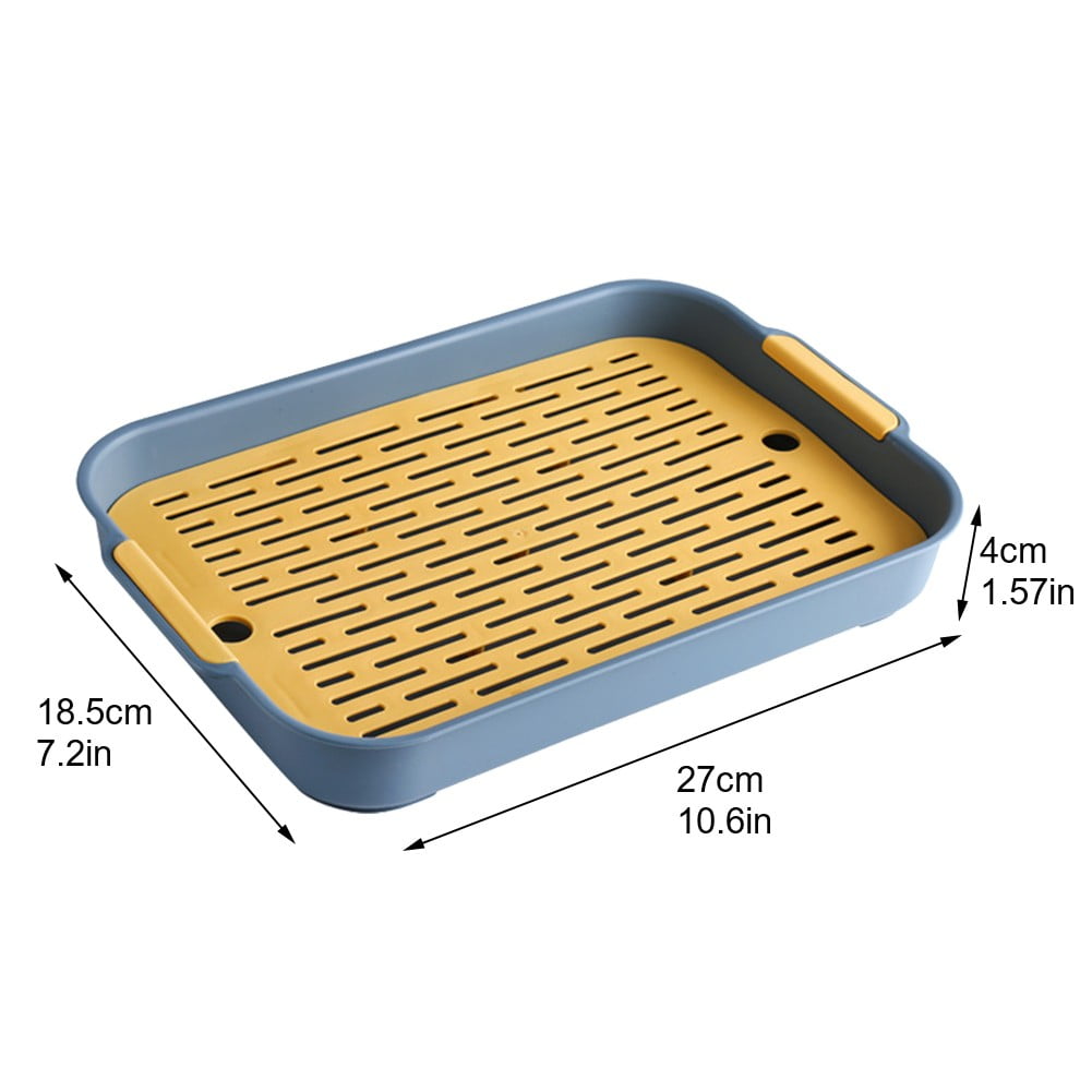 Rabbit Litter Box With Grate Small Pet Toilet Tray Bunny Corner Toilet ...