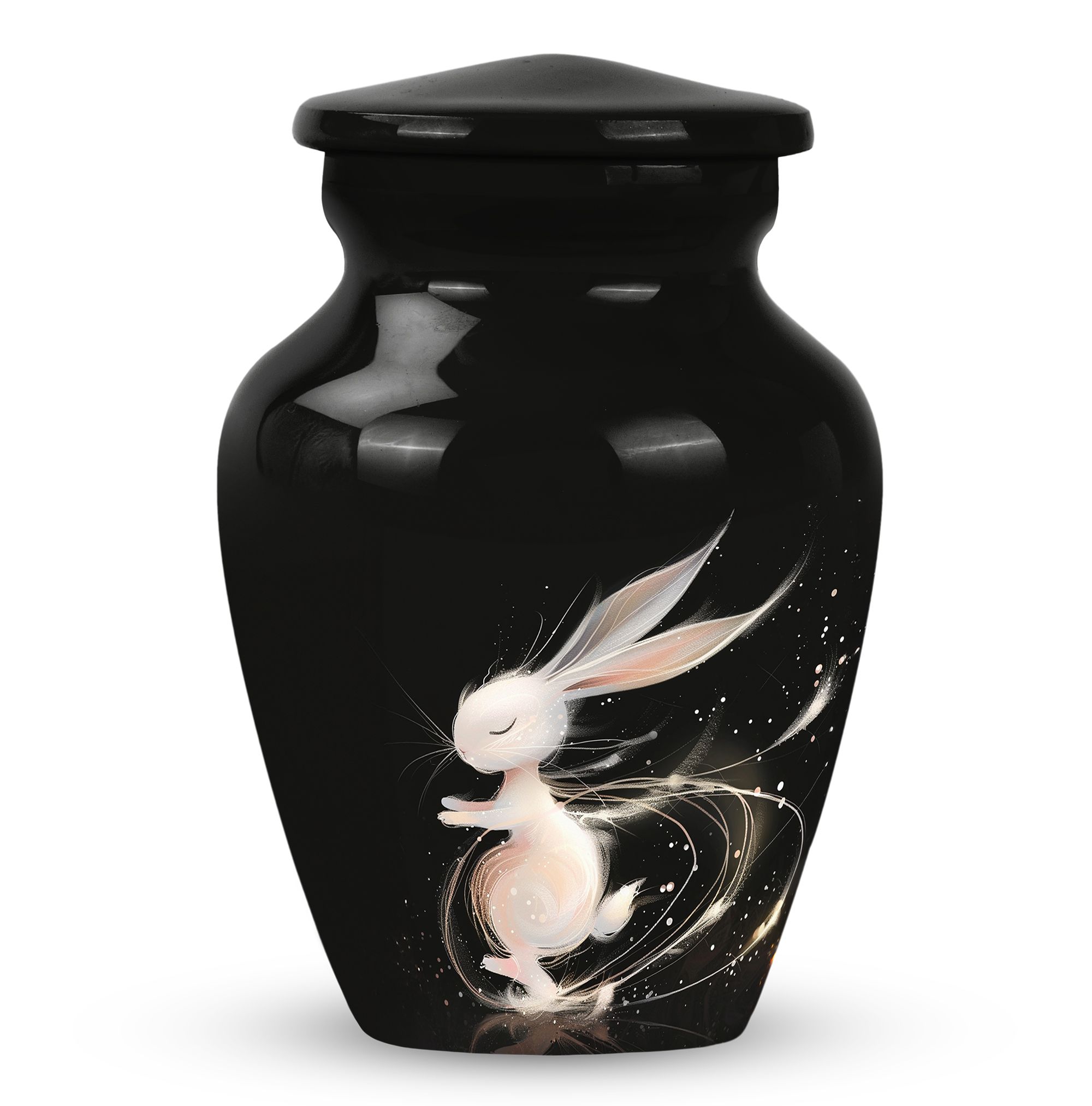 Rabbit Mystical Sparkle Bunny Urns For Ashes Adult Female Mother - Urns ...