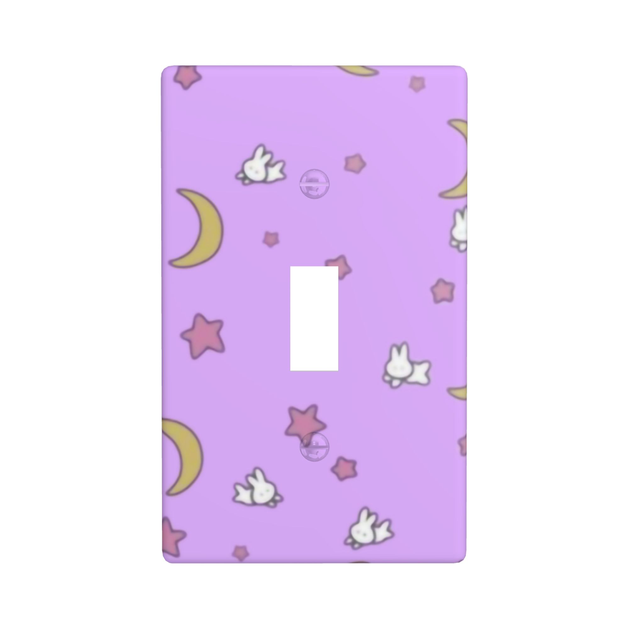 Rabbit Of The Moon Single Toggle Light Switch Plate Decorative Wall ...