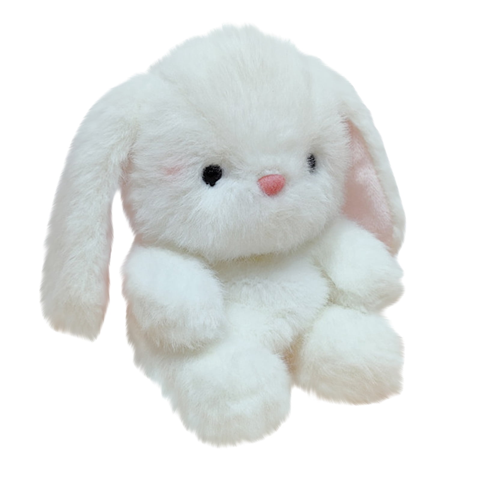 Rabbit Plush Toy, Personalised Plush Doll With Long Ears And Round Eyes ...