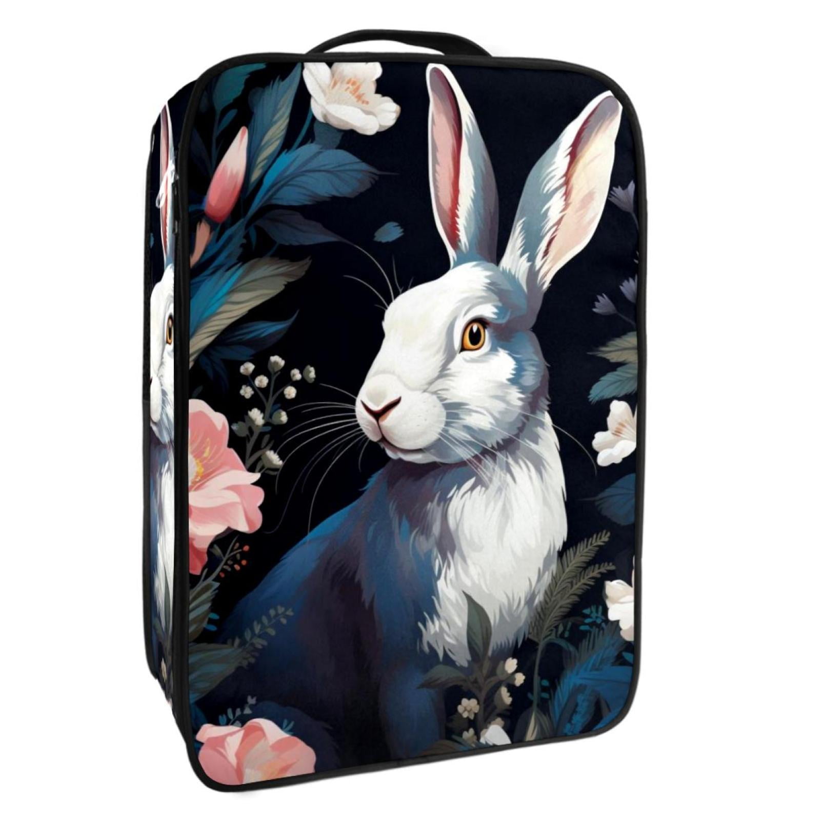 Rabbit Polyester Shoe Box Organizer - 23x31cm/9x12in Size, Storage ...