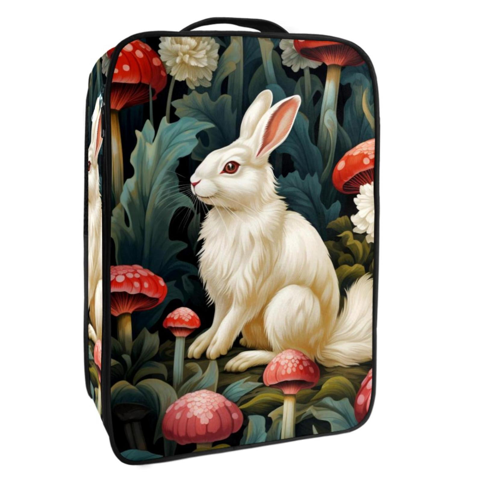 Rabbit Polyester Shoe Storage Boxes, 23x31cm/9x12in, Stackable ...