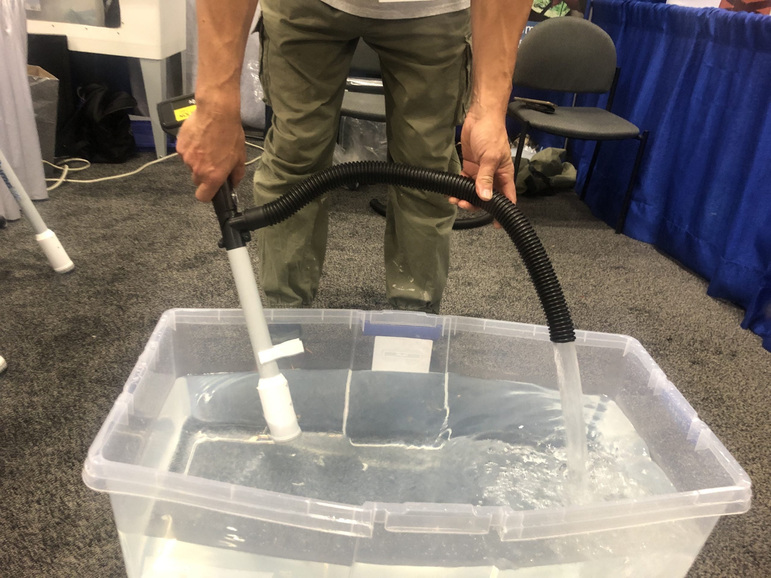 Rabbit Pump Battery Powered 16 GPM Water Transfer Pump, 12" Length Fits ...