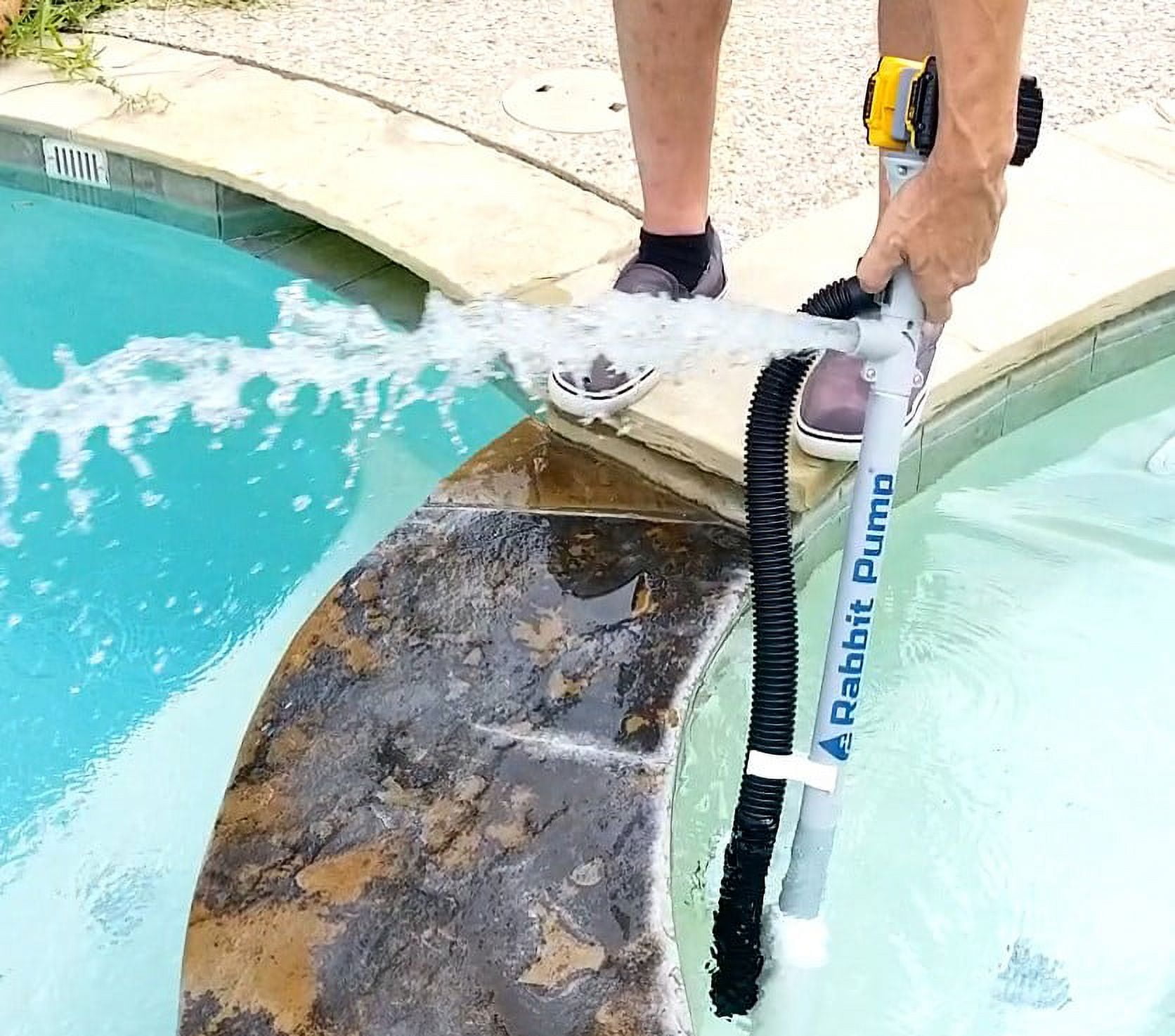 Rabbit Pump Super Pump 33 GPM Water Transfer Pump, 10 Ft. Length Fits ...