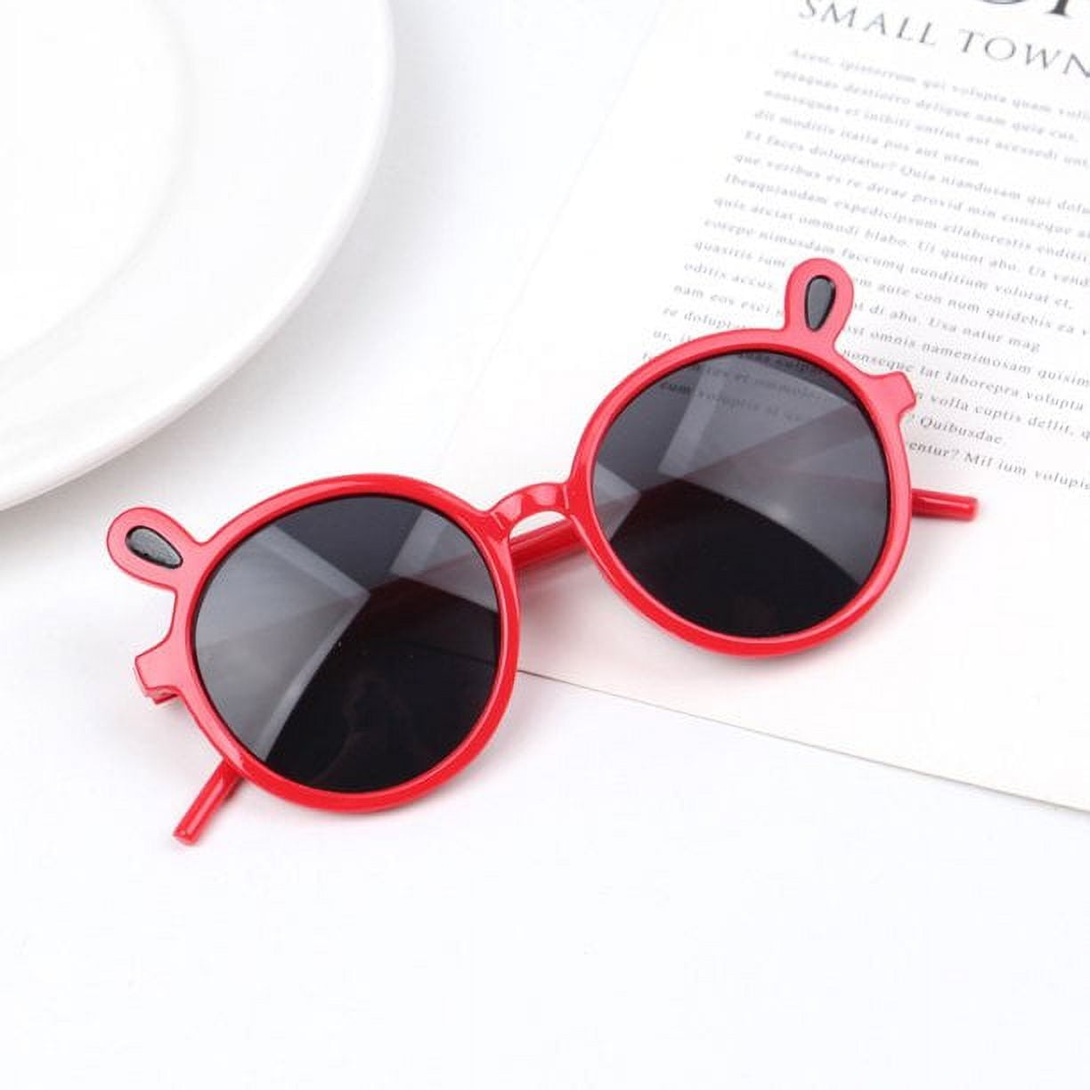 Rabbit Shape Frame Girls Sunglass, Baby Boy Eyeglasses, Cute Fashion ...