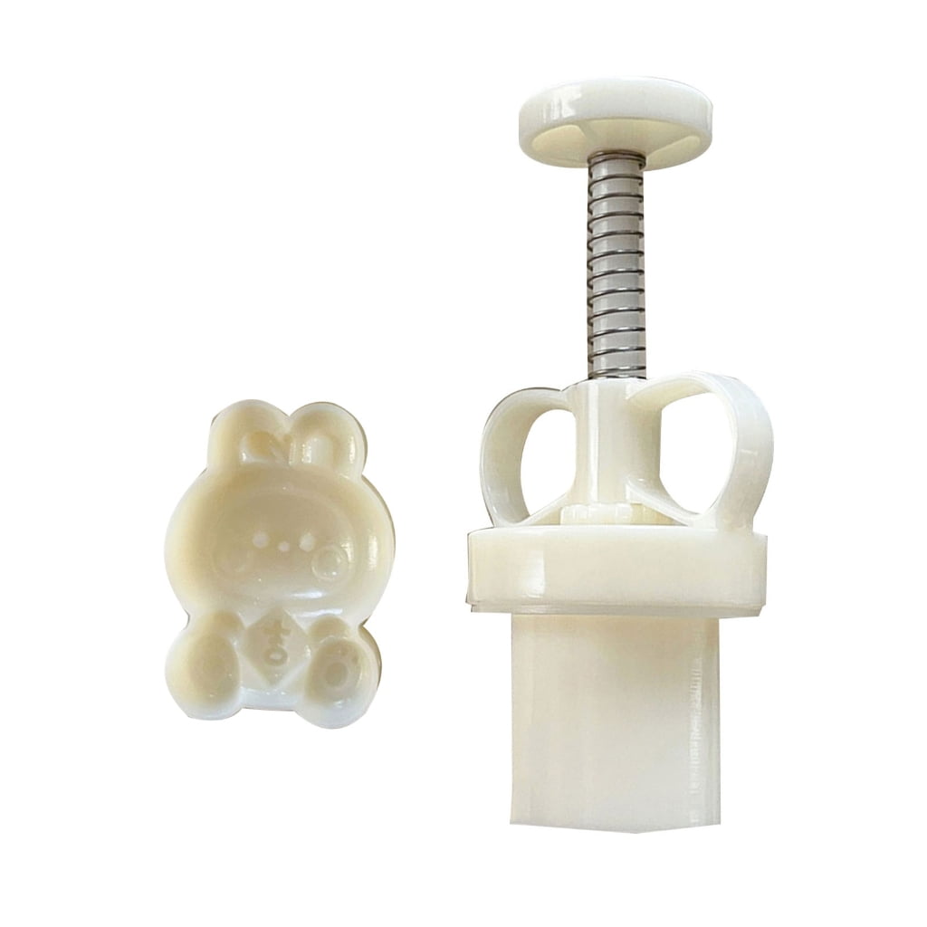 Rabbit Shaped Mooncake Stamps DIY Mooncake Mold Plastic Mooncake Tool ...