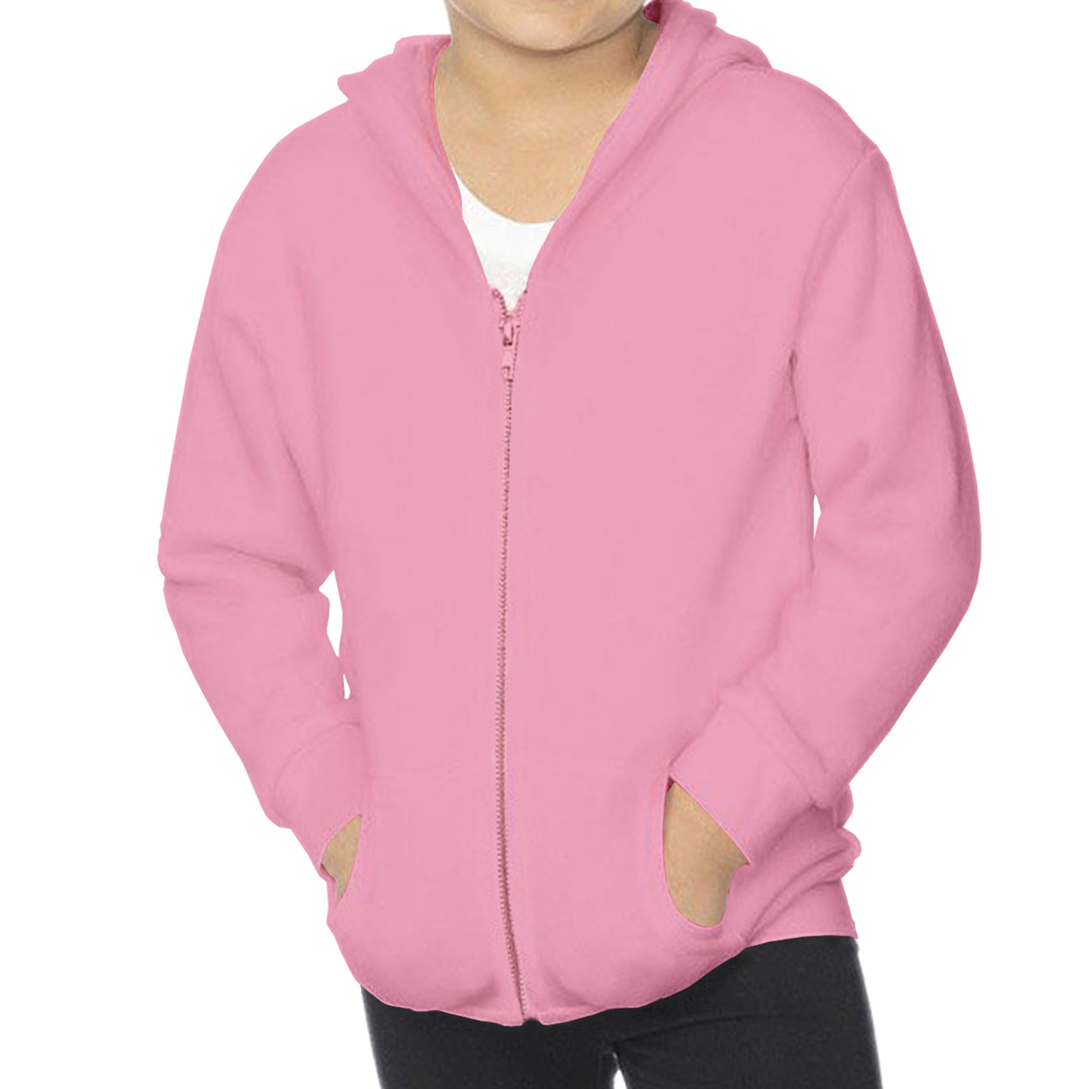 Rabbit Skins 3346 Toddler Full-Zip Fleece Long Sleeve Hoodie - Fine ...