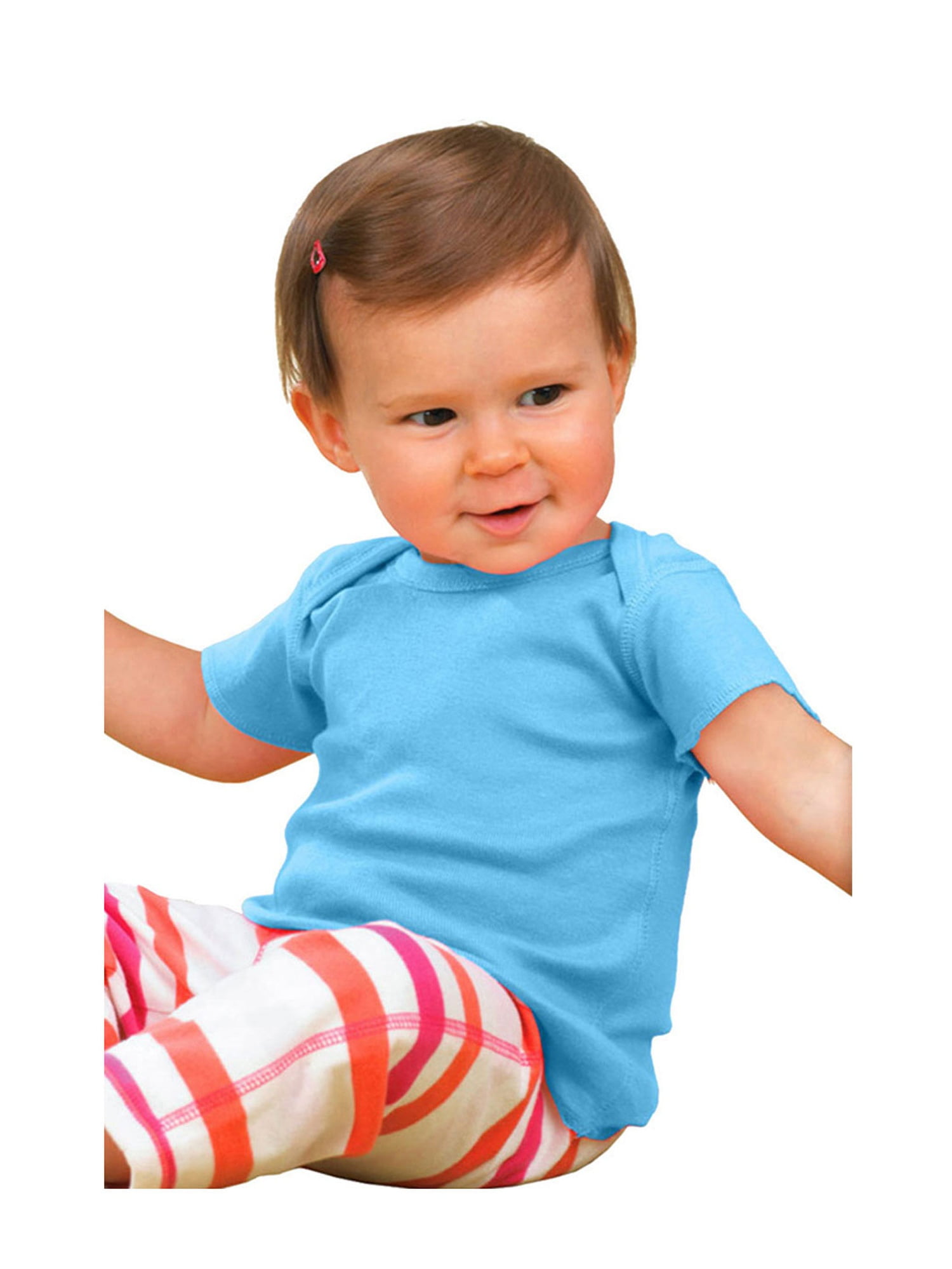 Rabbit Skins 3400 Infant Baby Rib Tee - Walmart.com