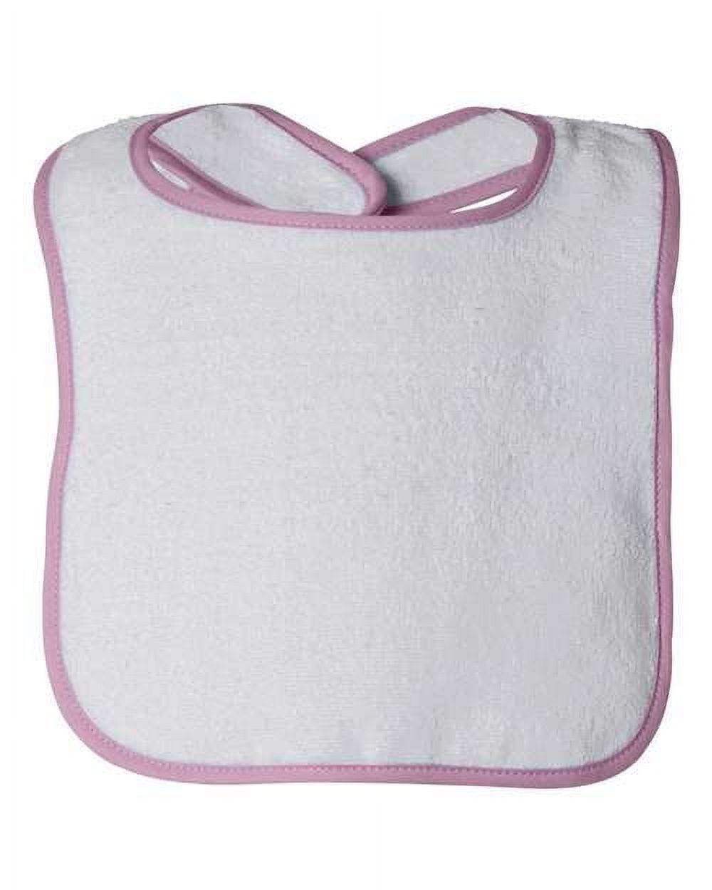 Rabbit Skins Infant Contrast Trim Terry Bib - Walmart.com