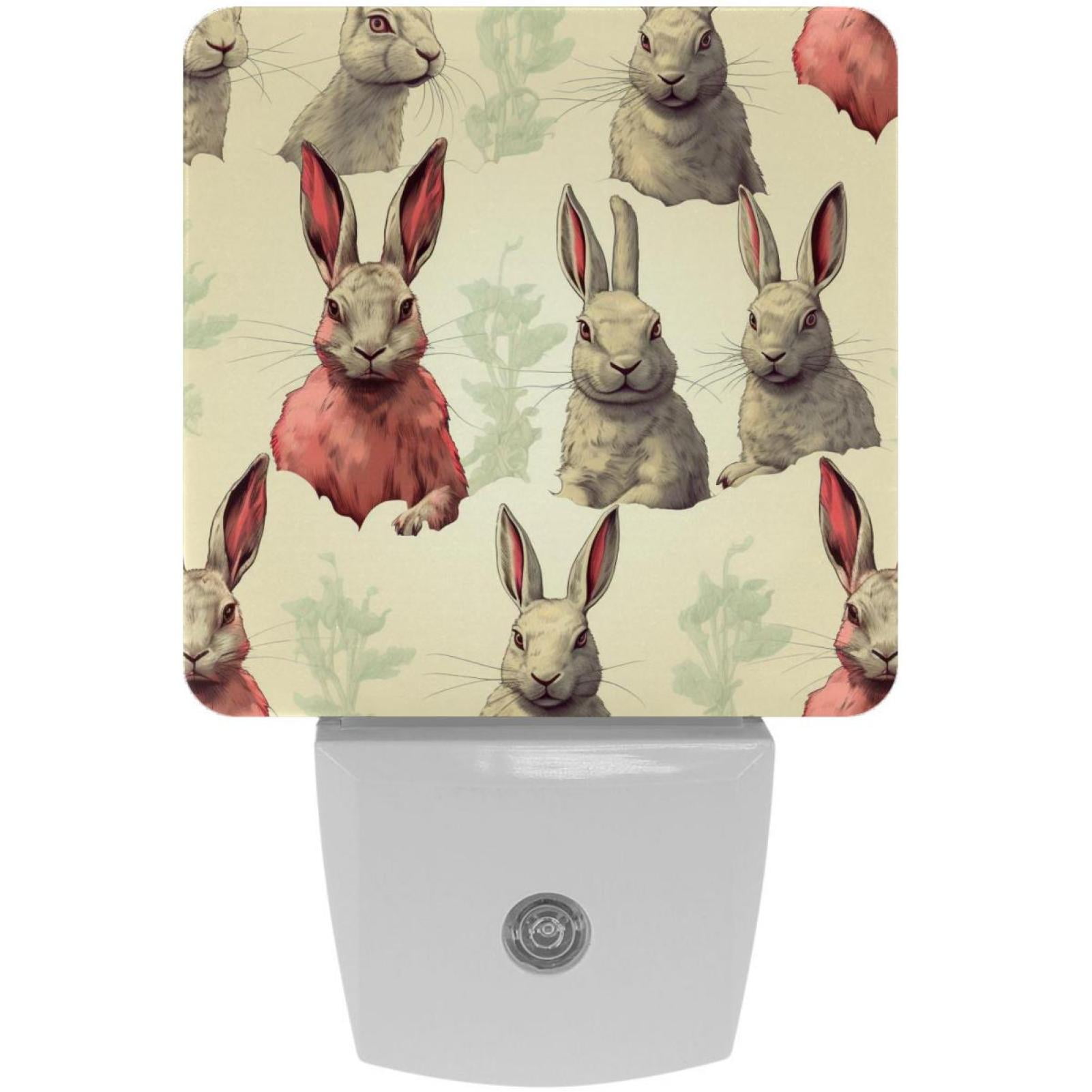 Rabbit Square LED Night Lights - Small, Portable Lighting for Any Room ...