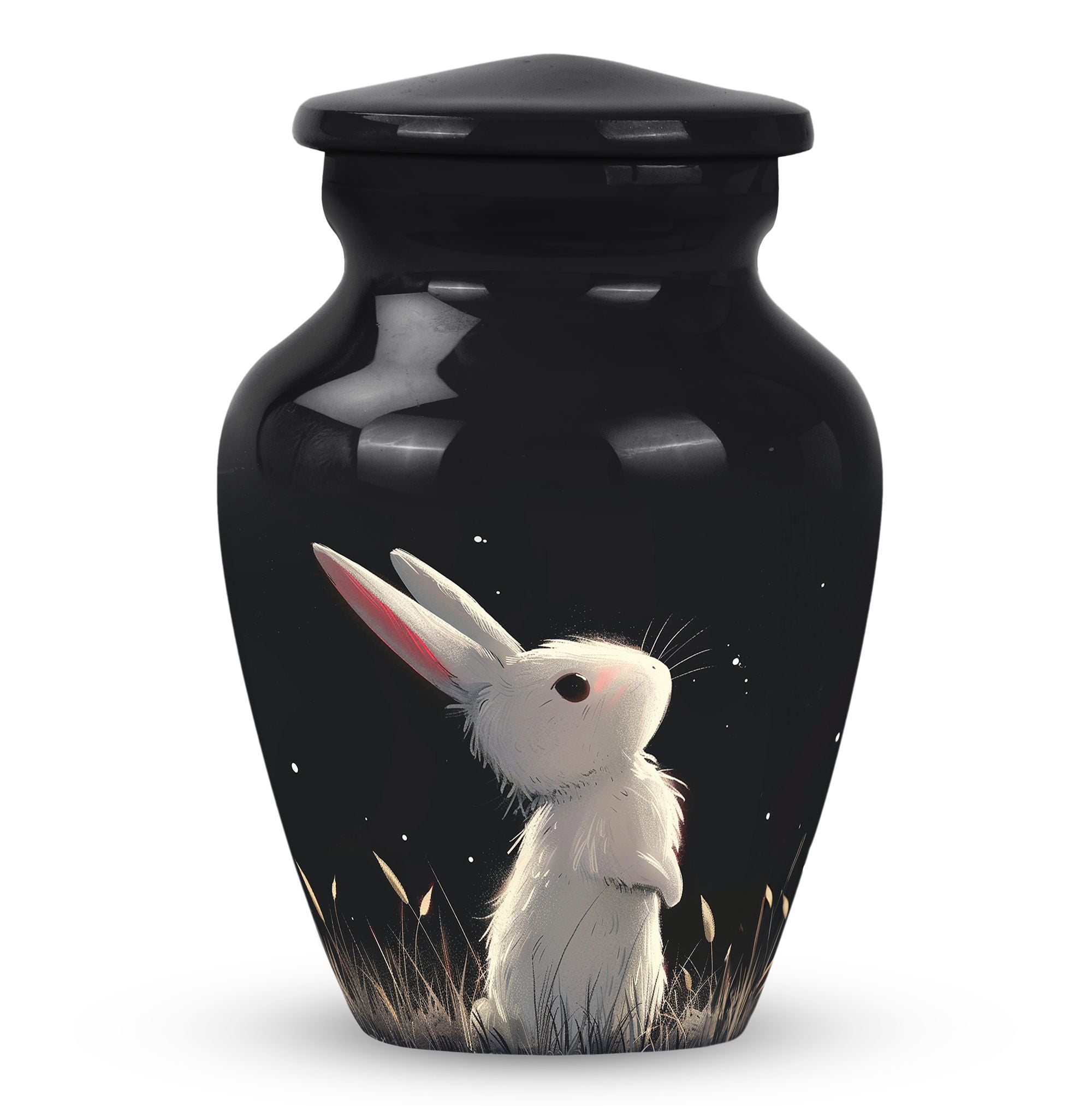 Rabbit Starry Night Bunny Urns For Ashes Adult Female Mother - Urns For ...