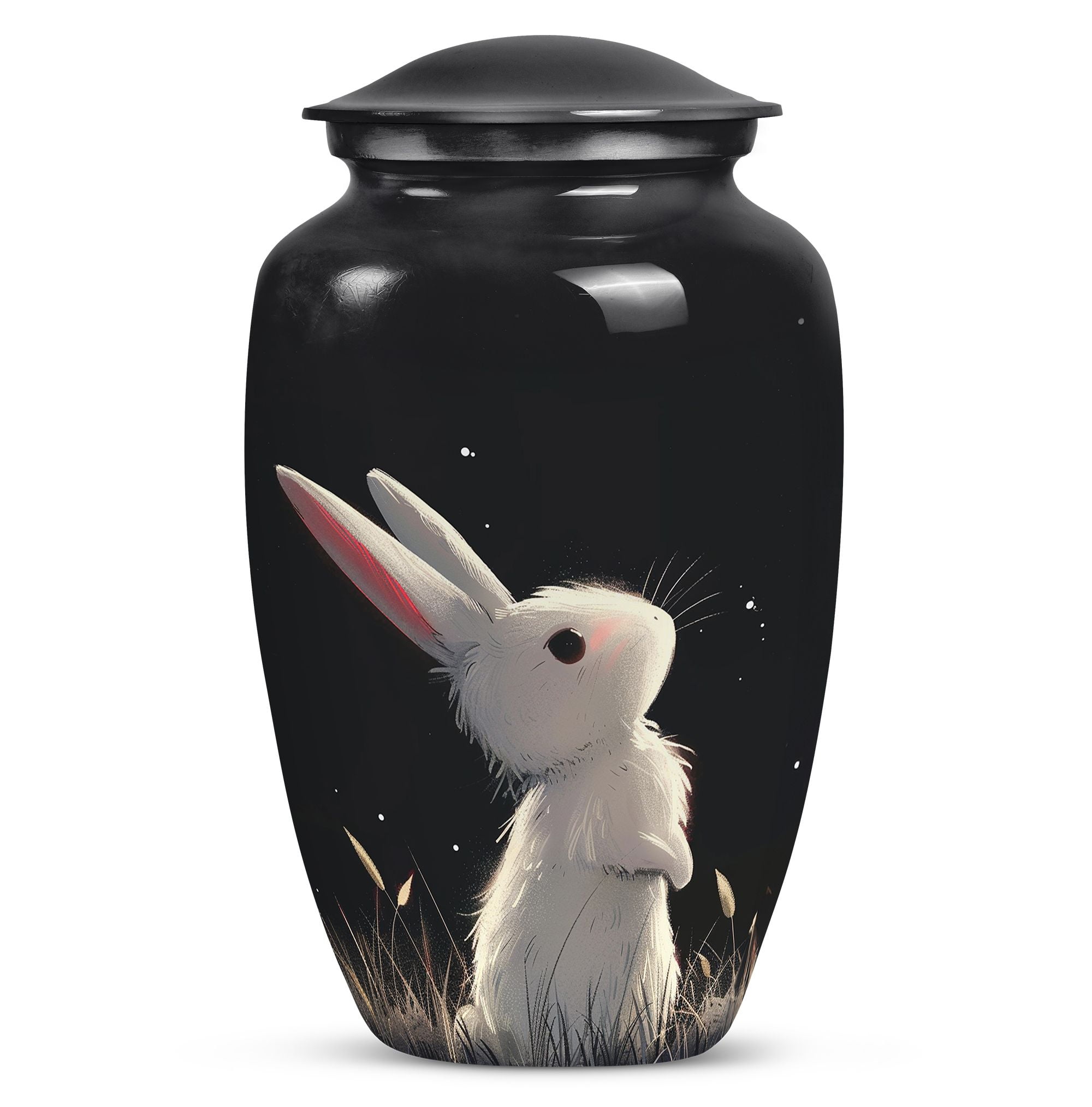 Rabbit Starry Night Bunny Urns For Ashes Adult Female - Large Urns For ...