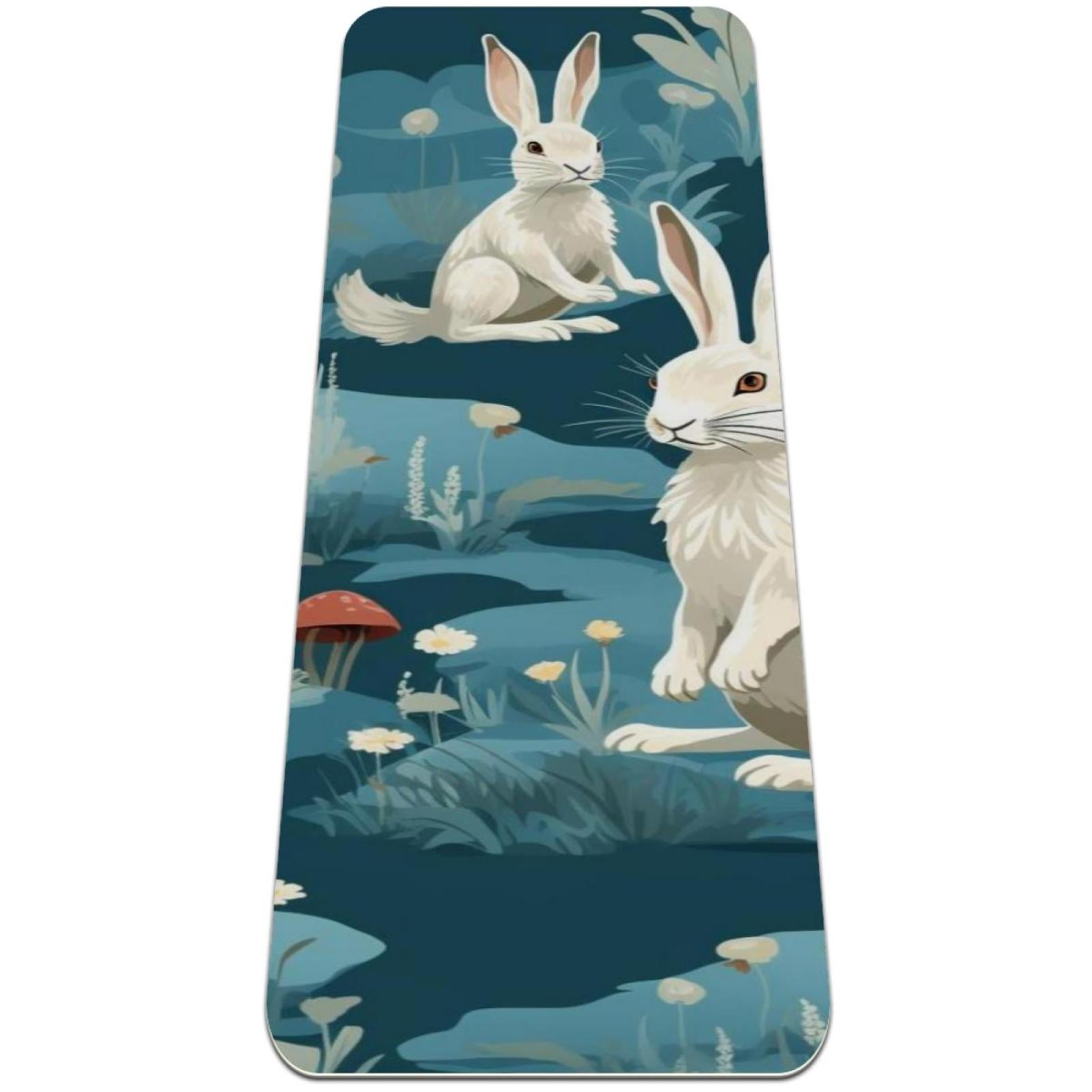 Rabbit TPE Yoga Mat - ,Exercise Mat for Yoga, Pilates, and Fitness ...