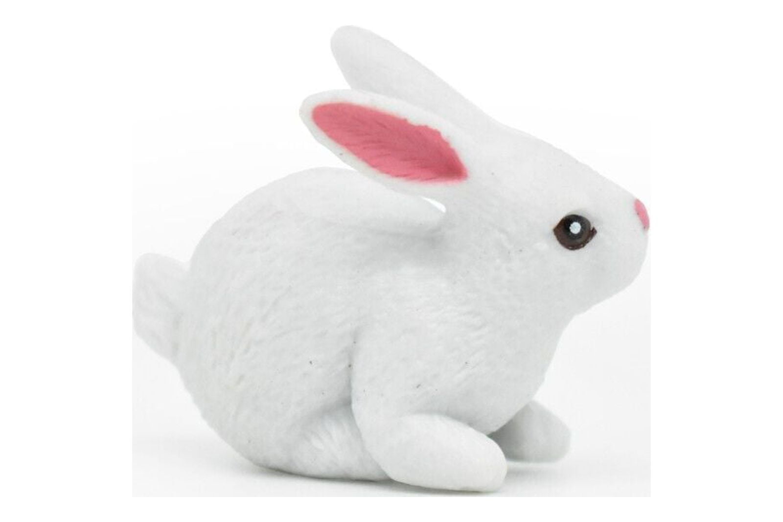 Rabbit Toy Animal, Hare, Realistic Plastic Replica, Educational Model 2 ...