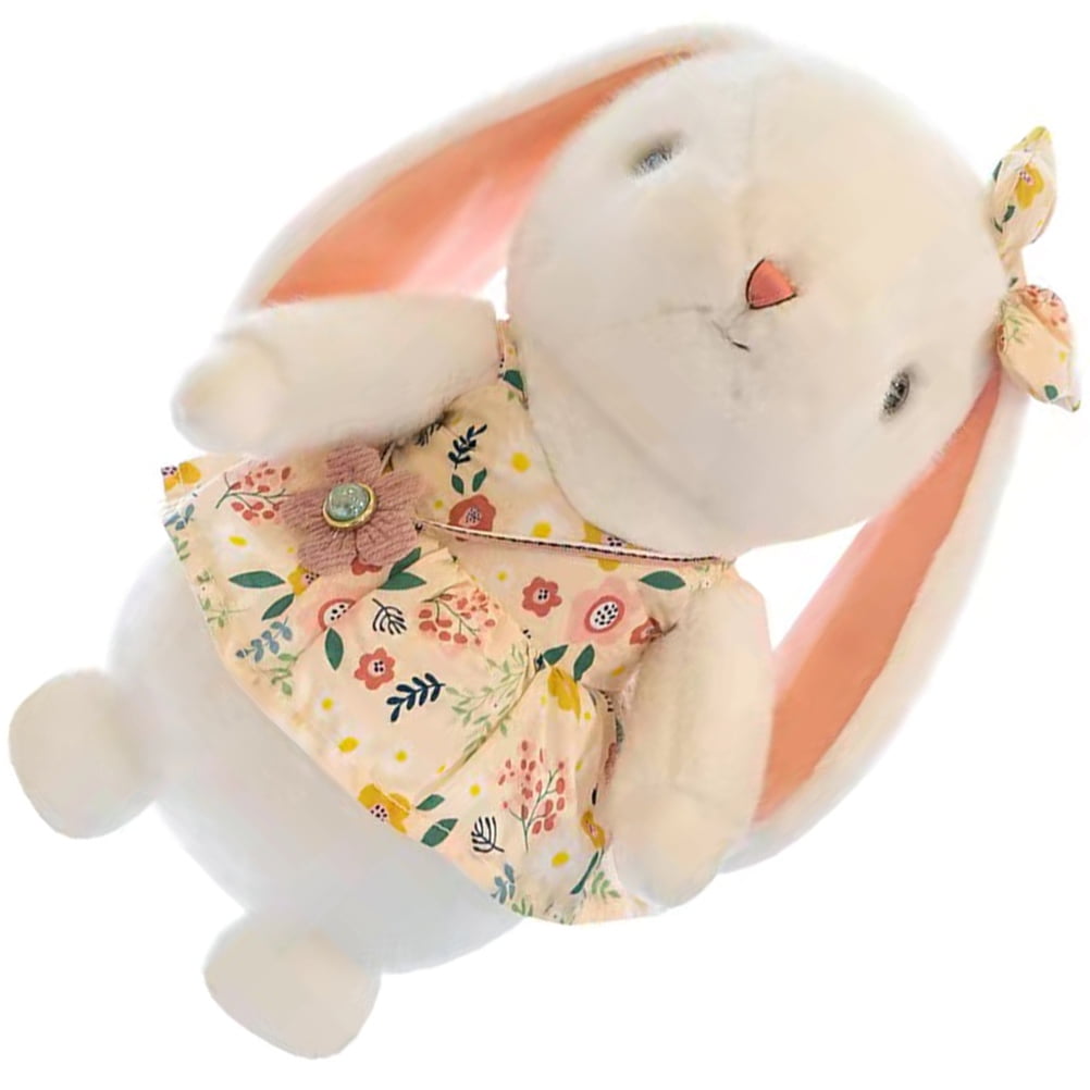 Rabbit Toy Plush Rabbit Doll Stuffed Rabbit Doll Bed Cartoon Doll for ...