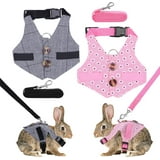 Rabbit Vest Harness and Leash Set Formal Suit Style Bunny Harness ...