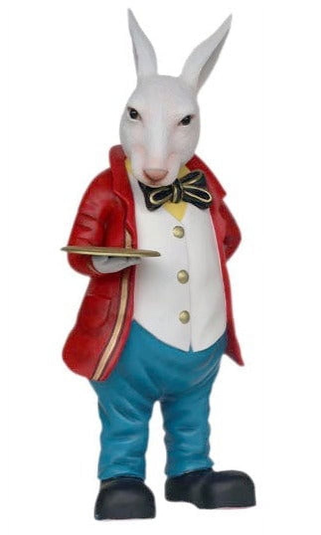 Rabbit Waiter Butler Life Size Statue - Walmart.com