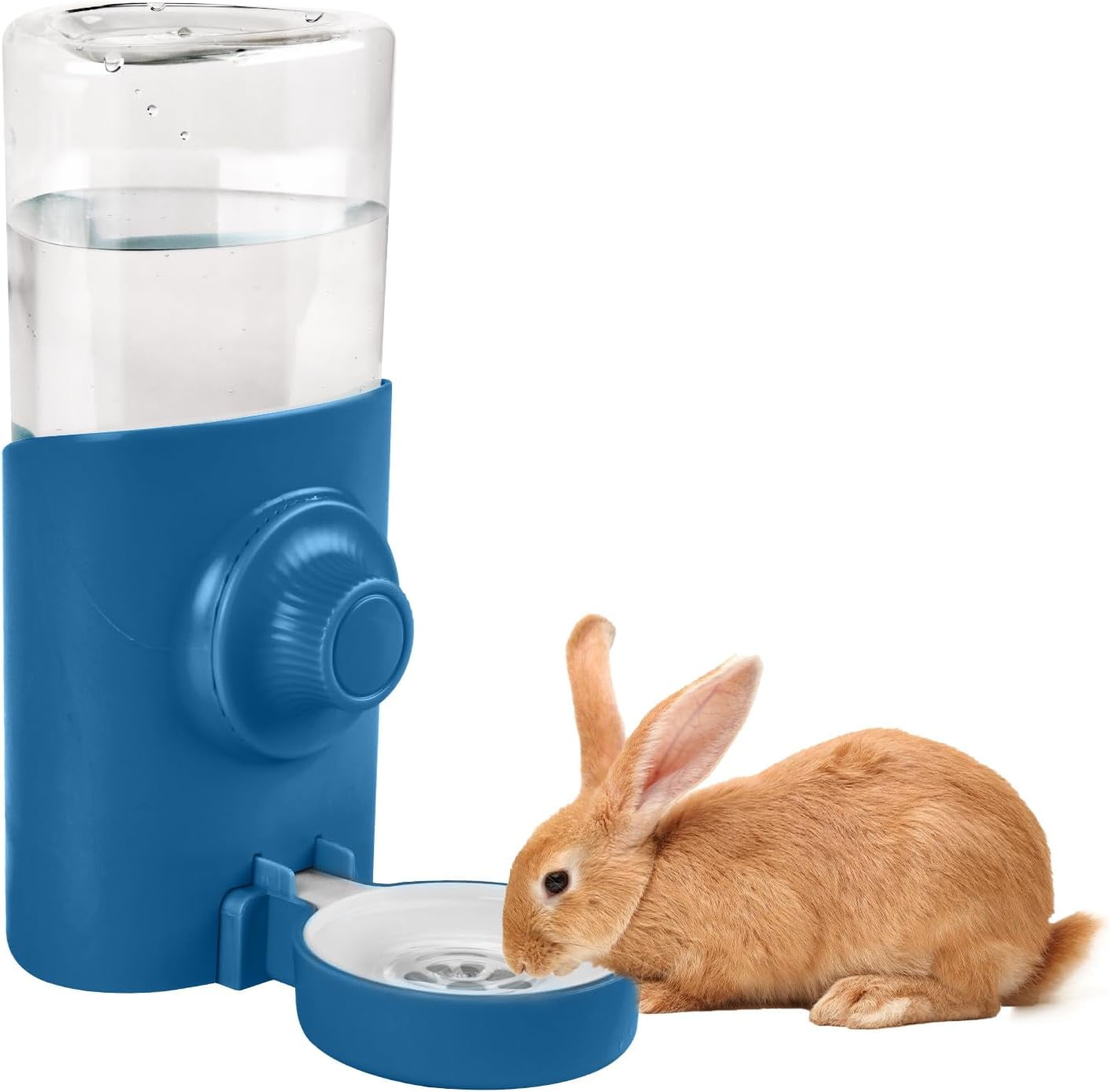 Rabbit Water Bottle No Drip - 17oz Hanging Water Fountain Automatic ...