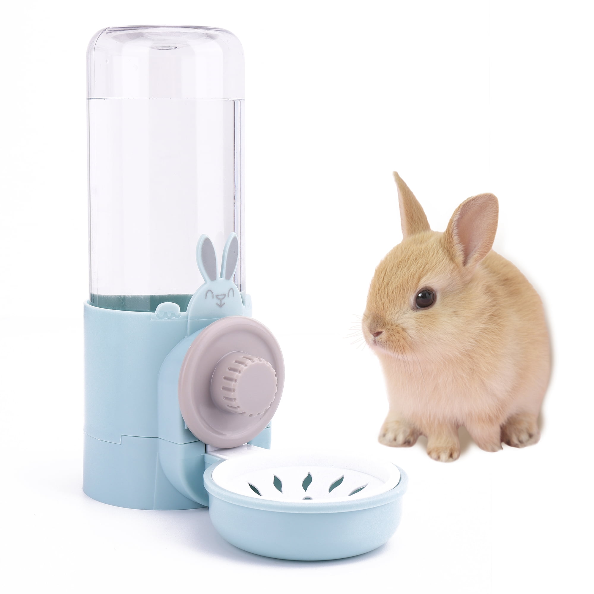 Rabbit Water Bottle 500ml Non Drip Small Pet Automatic Water Dispenser ...