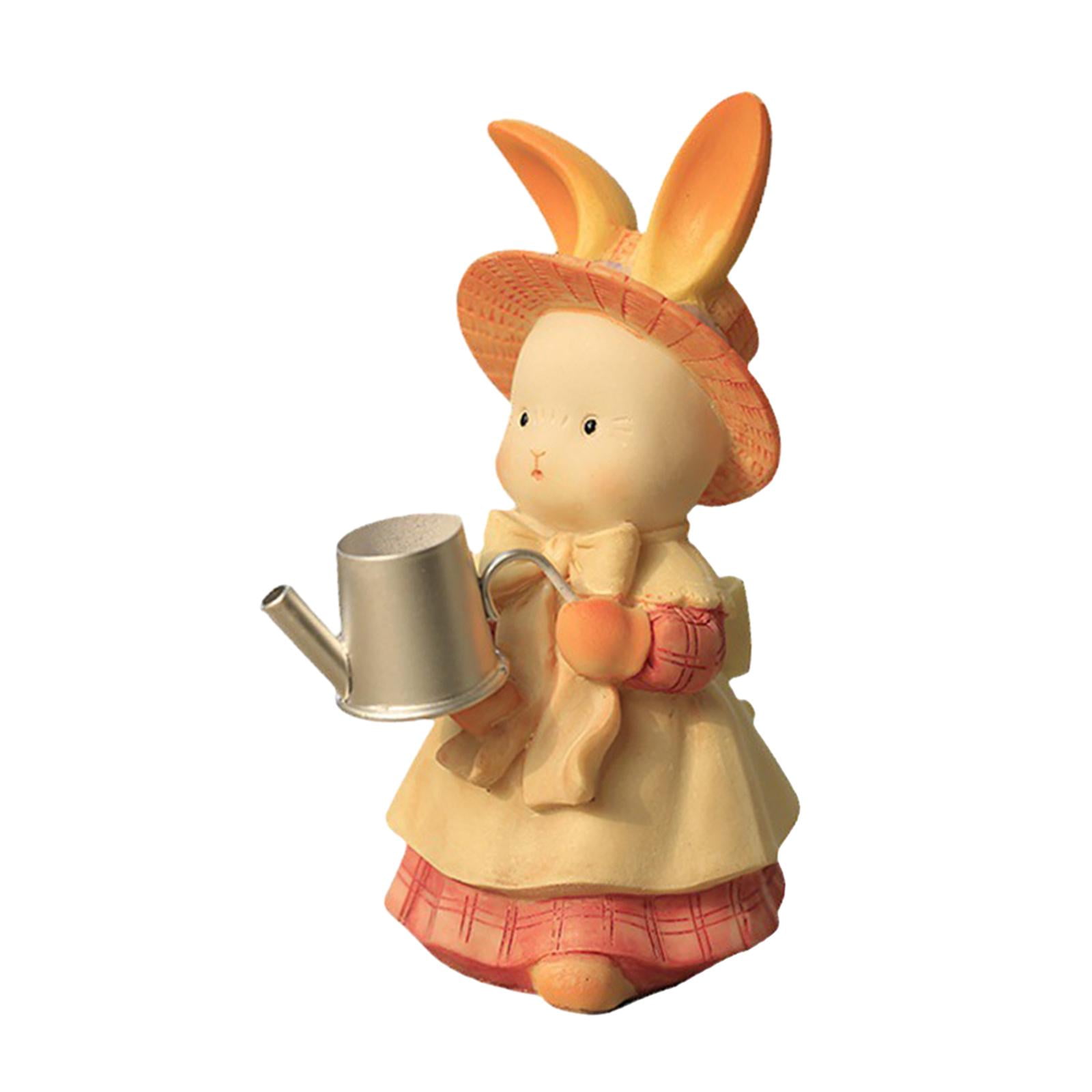 Rabbit statue,Resin Statue resin animal figurine Sculpture,yard ...