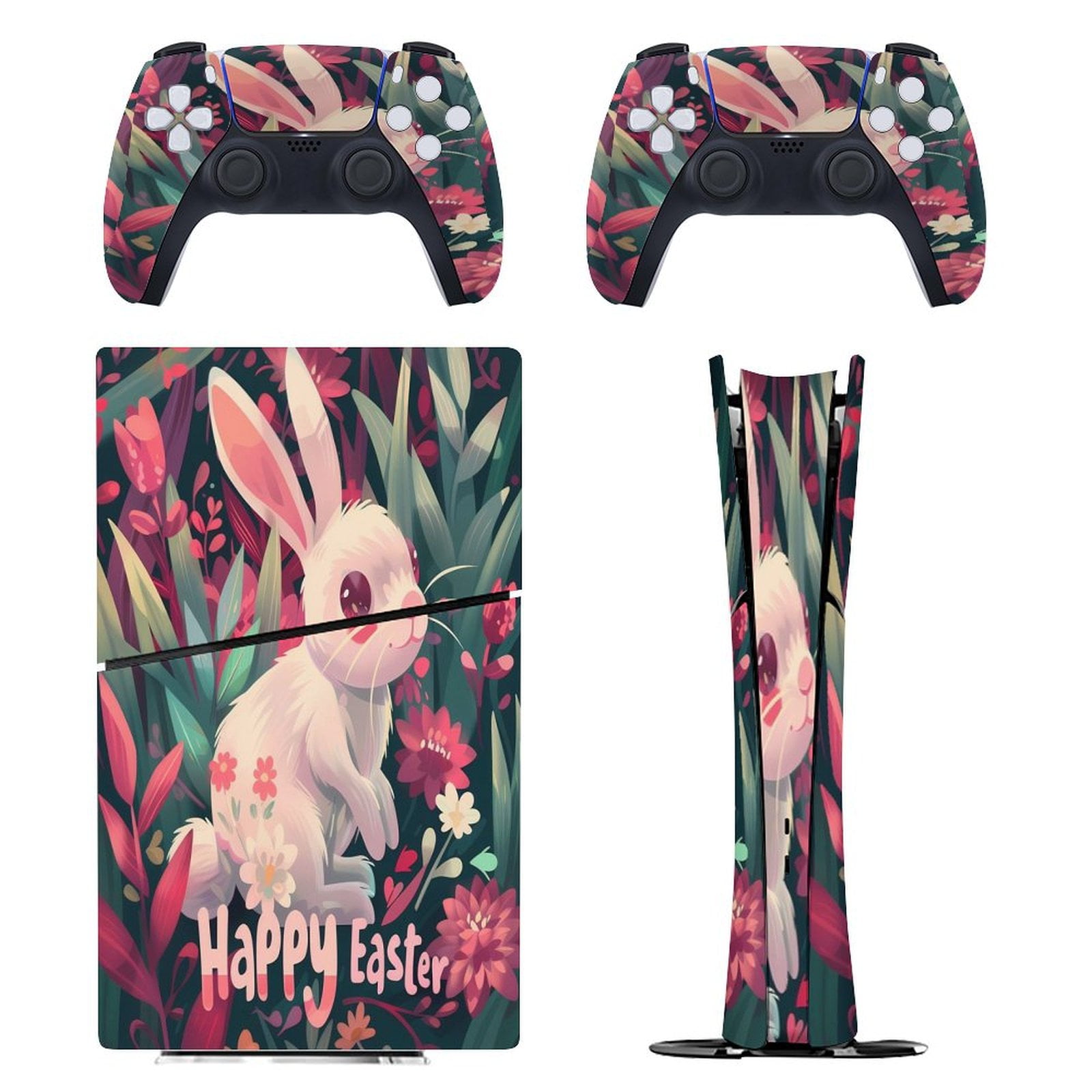 Rabbits, Bless PS5/PS5 Slim Digital Disc Skin Sticker For Console And ...