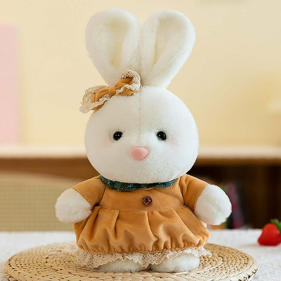 Rabbits Plush Toy | Lifelike Soft Stuffed Animal | Realistic Floppy ...