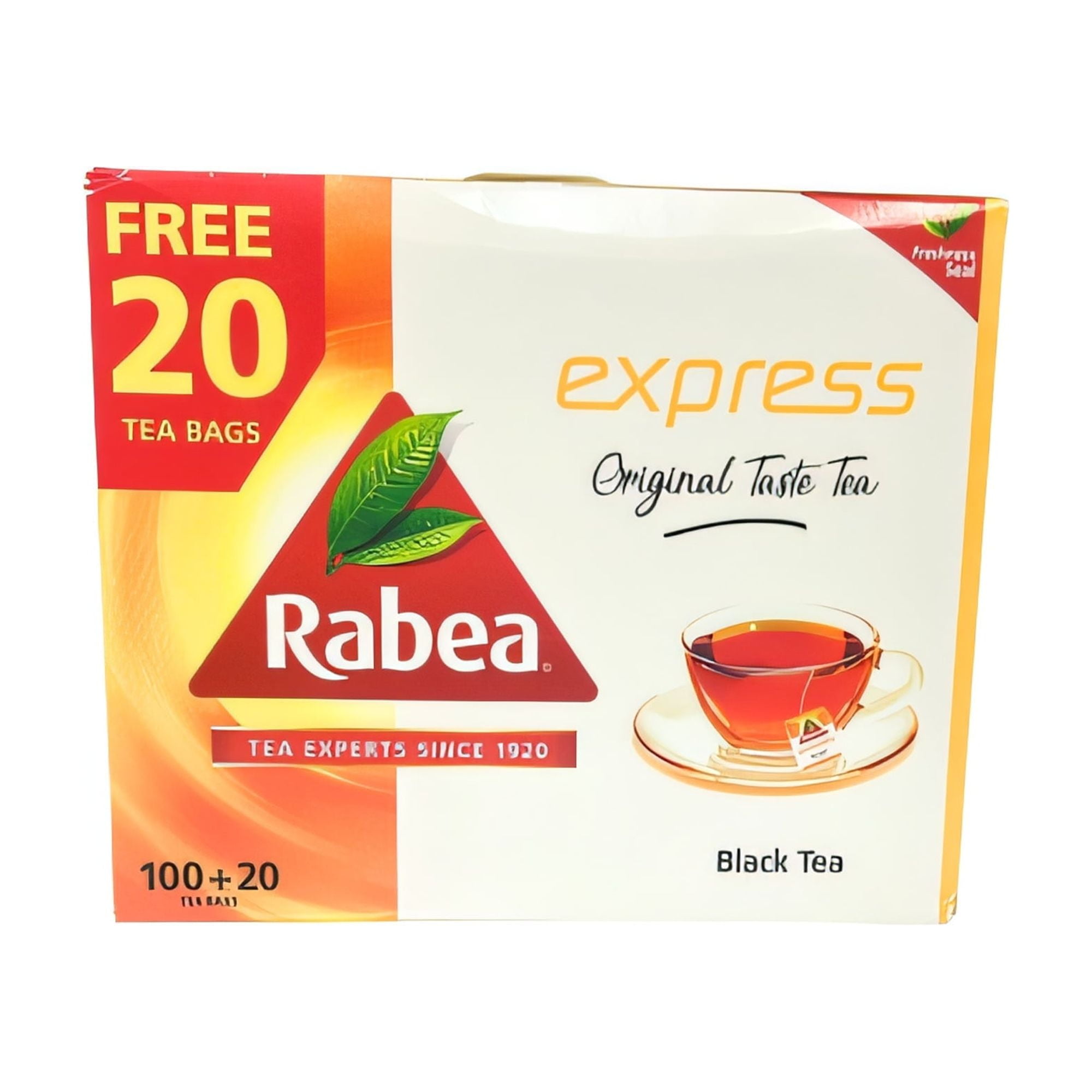 Rabea Express Original Taste Black Tea Bags 220 g | 100 20 Bags ...