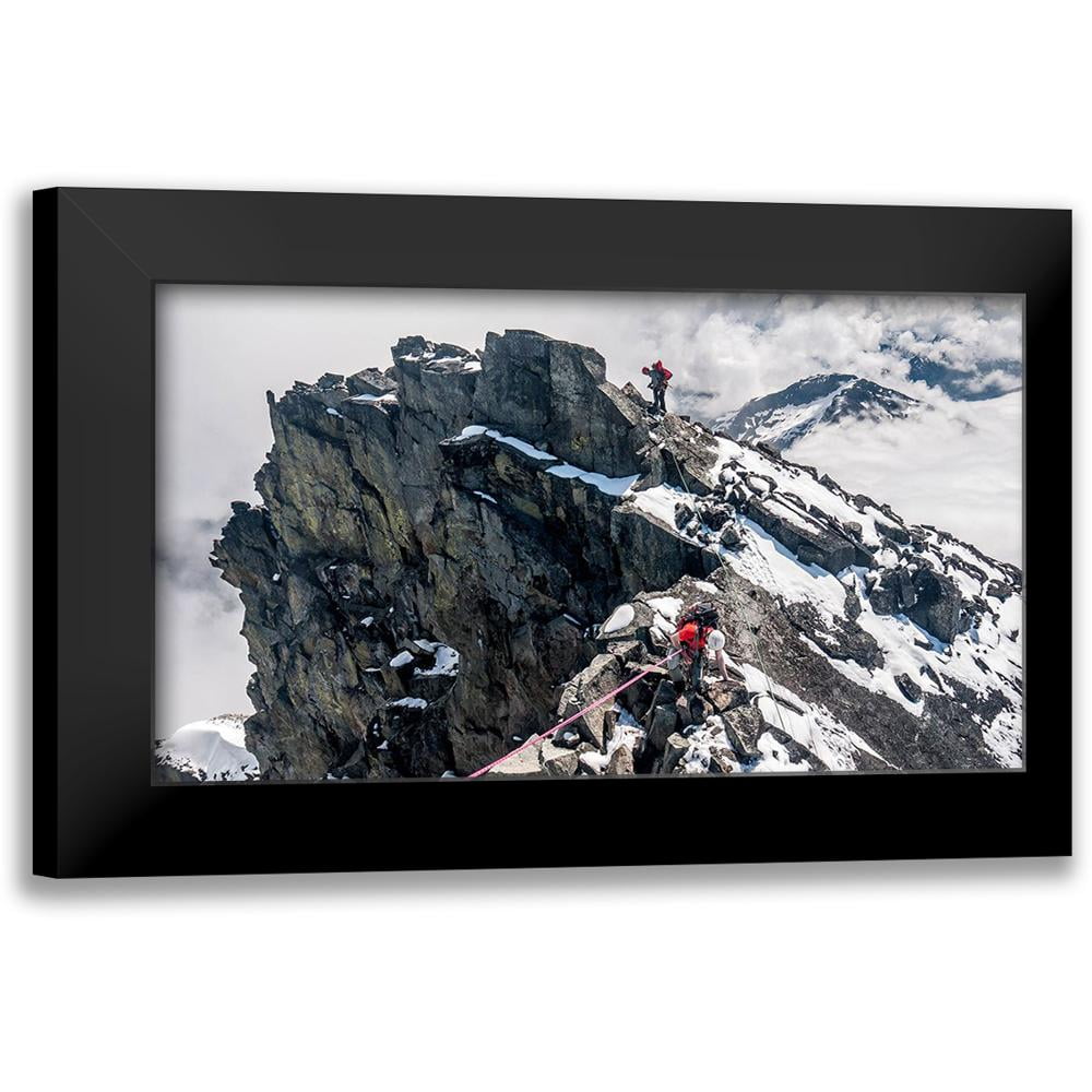 Raber, Daniel 24x15 Black Modern Framed Museum Art Print Titled - On ...