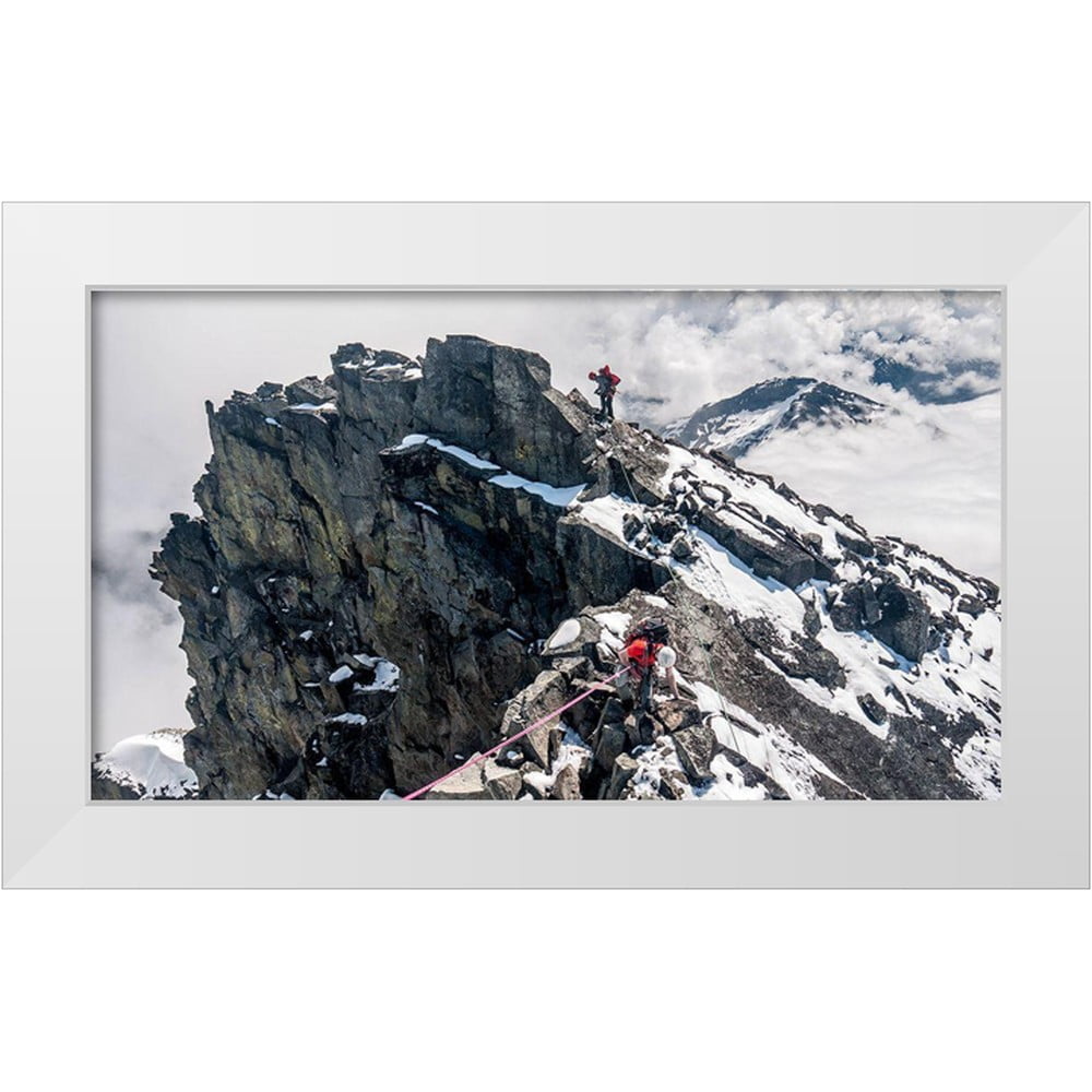Raber, Daniel 24x15 White Modern Wood Framed Museum Art Print Titled ...