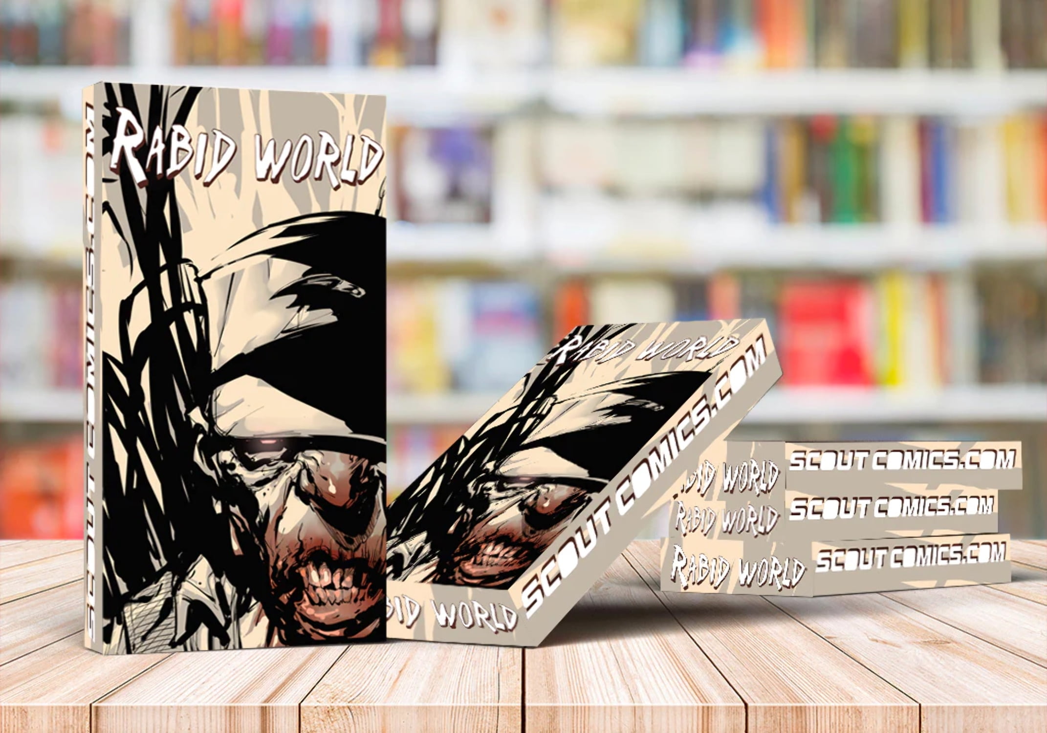 Rabid World - TITLE BOX - COMIC BOOK SET - 1-4 - Walmart.com