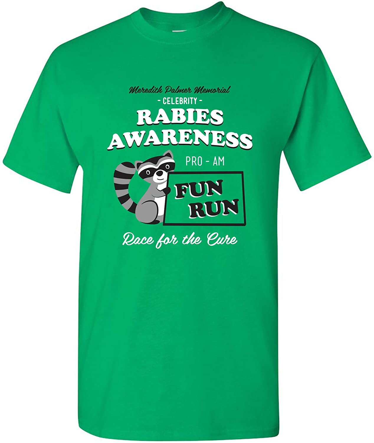 Rabies Awareness Fun Run - Basic Men's T Shirt - Large - Irish Green ...