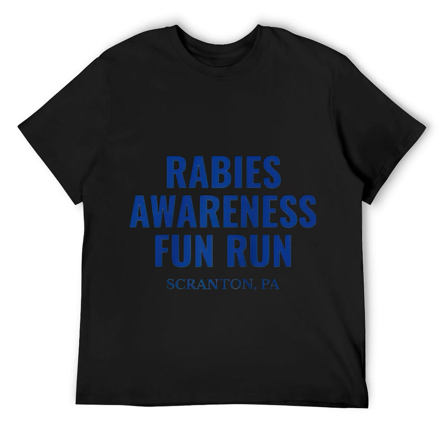 Rabies Awareness Fun Run Support the Rabid Scranton Raglan Baseball Tee ...