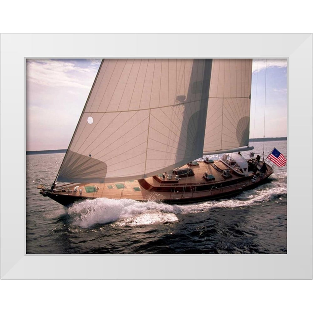 Rabinowitz, Neil 14x12 White Modern Wood Framed Museum Art Print Titled ...