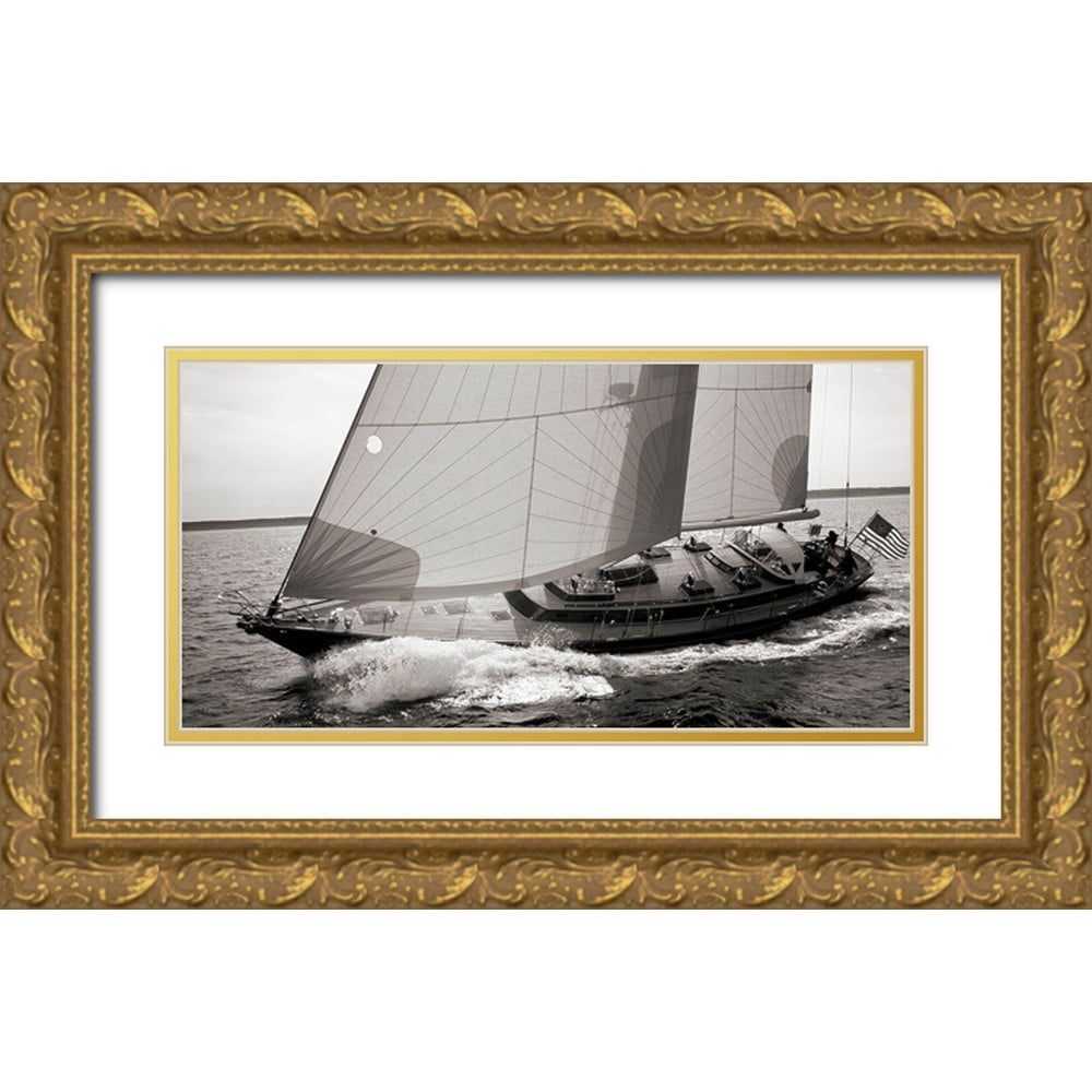 Rabinowitz, Neil 18x11 Gold Ornate Wood Framed with Double Matting ...