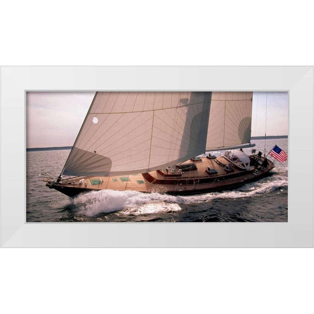 Rabinowitz, Neil 18x11 White Modern Wood Framed Museum Art Print Titled ...