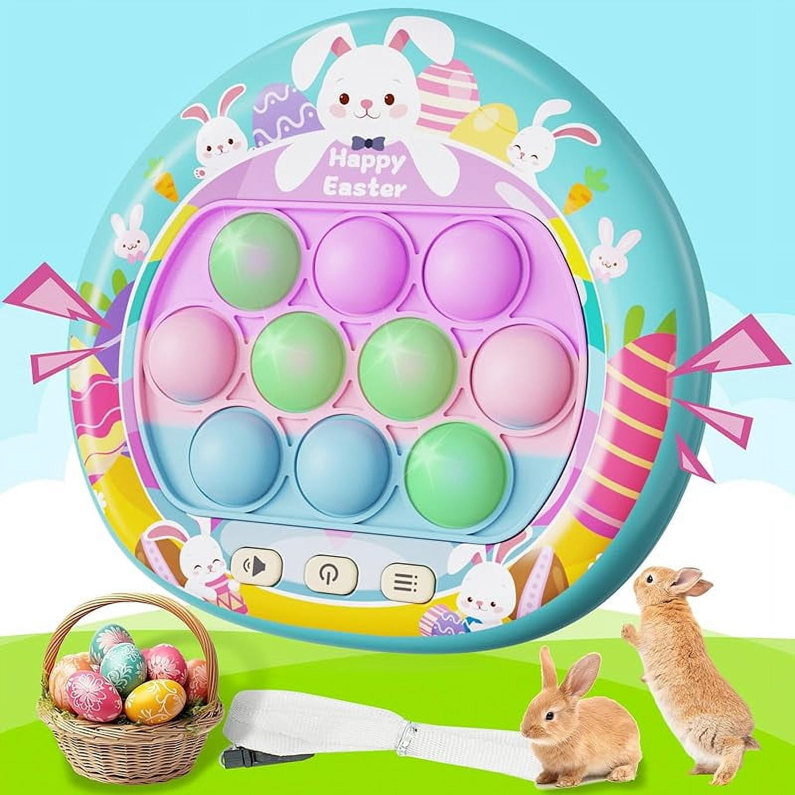 Rabosky handheld fast push pop game for kids 8-12 with DIY stickers ...